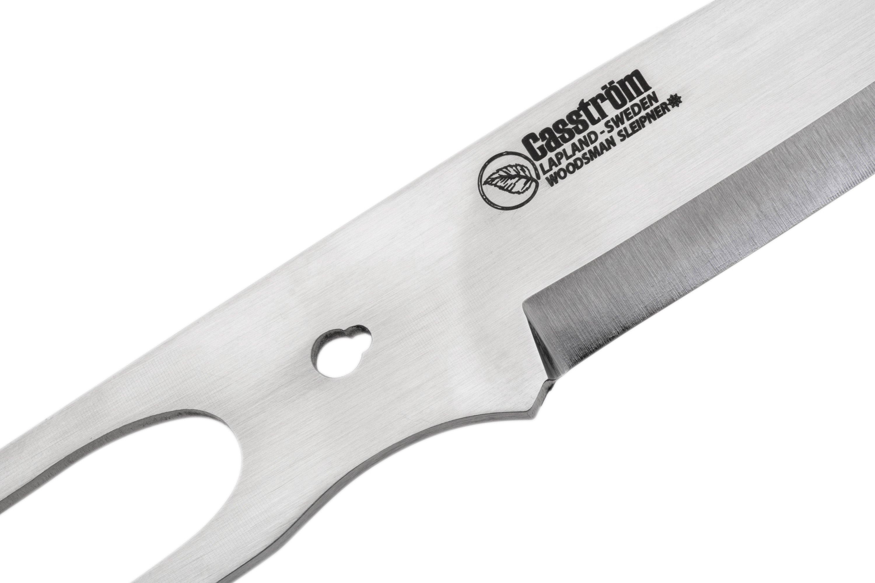Casström Woodsman Knife Knife Blade 13230 Sleipner Scandi, blade ...