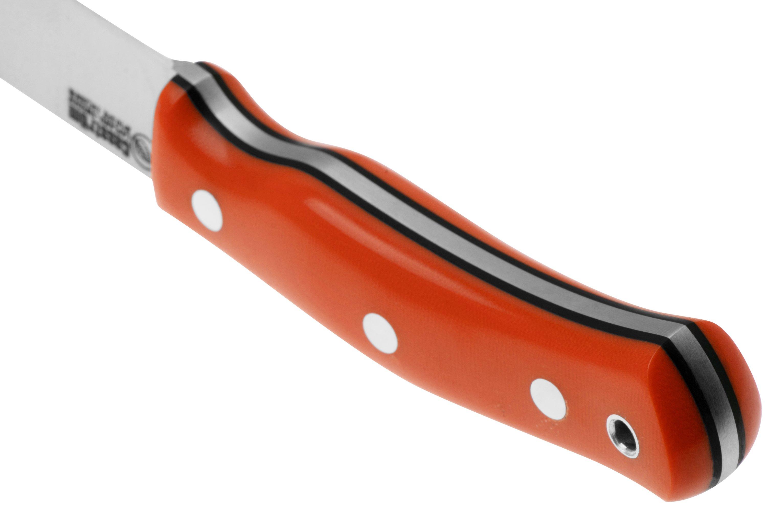 Casström No. 10 Swedish Forest Knife Flat 14130, 14C28N Orange G10 ...