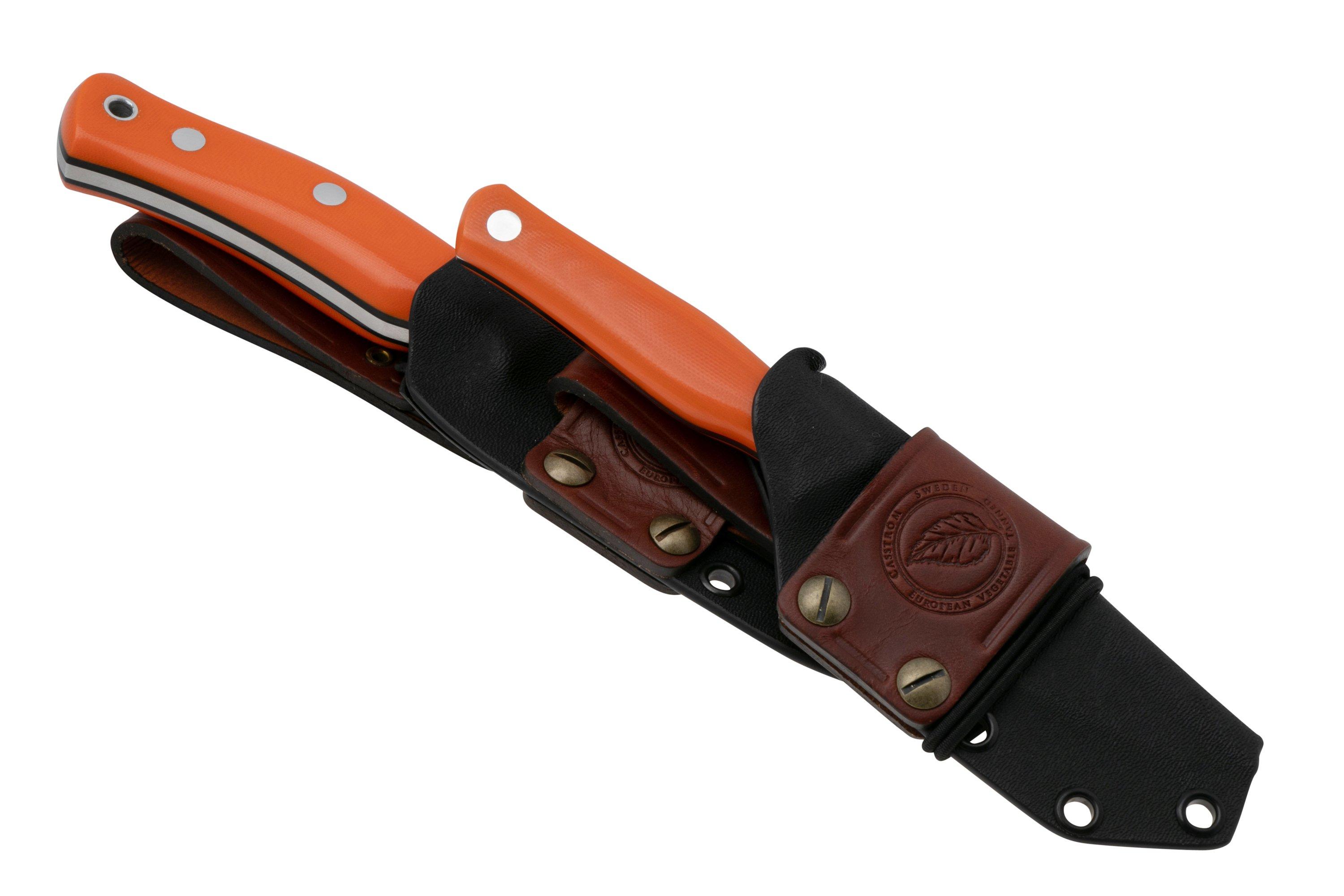 Casström Swedish Hunters Combo 14330 Orange G10, hunting knives ...