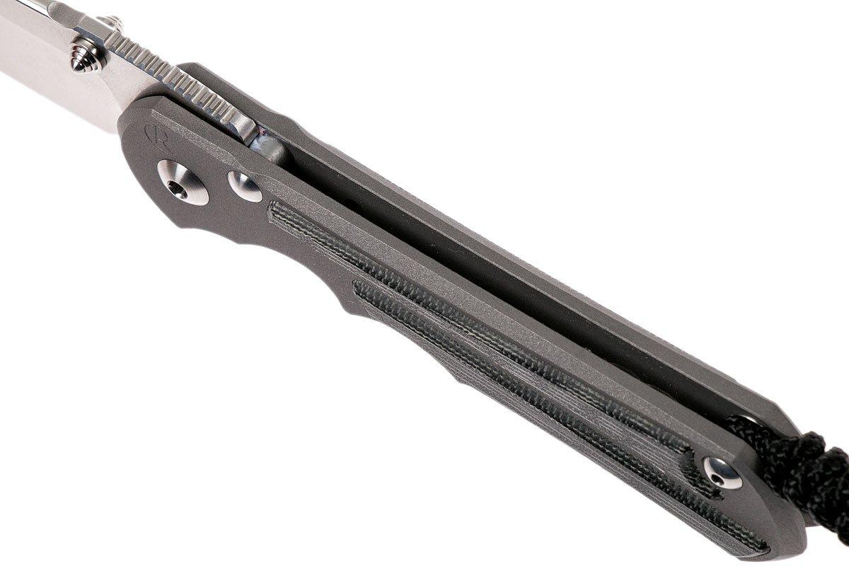 Chris Reeve Large Inkosi Insingo Black Micarta Inlay LIN-1028 pocket ...