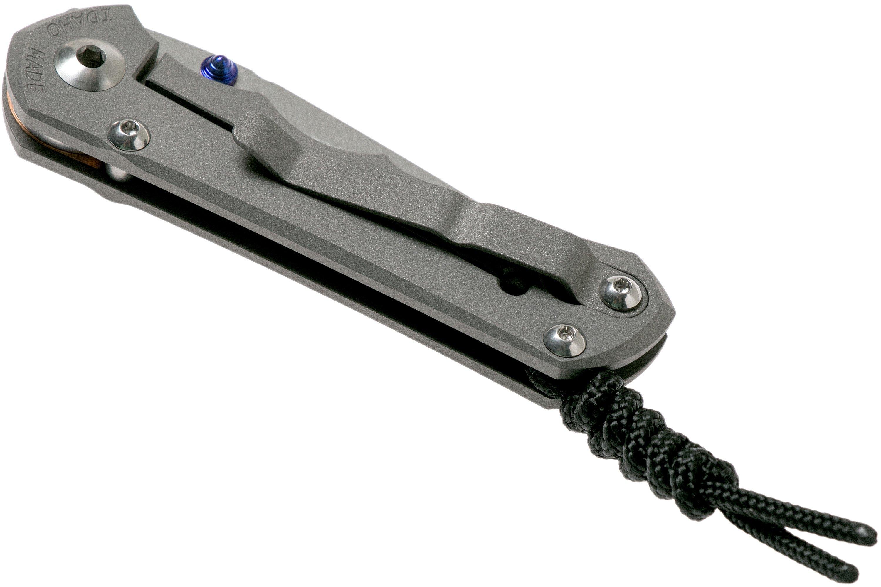 Chris Reeve Small Inkosi Tanto SIN-1042 pocket knife | Advantageously ...