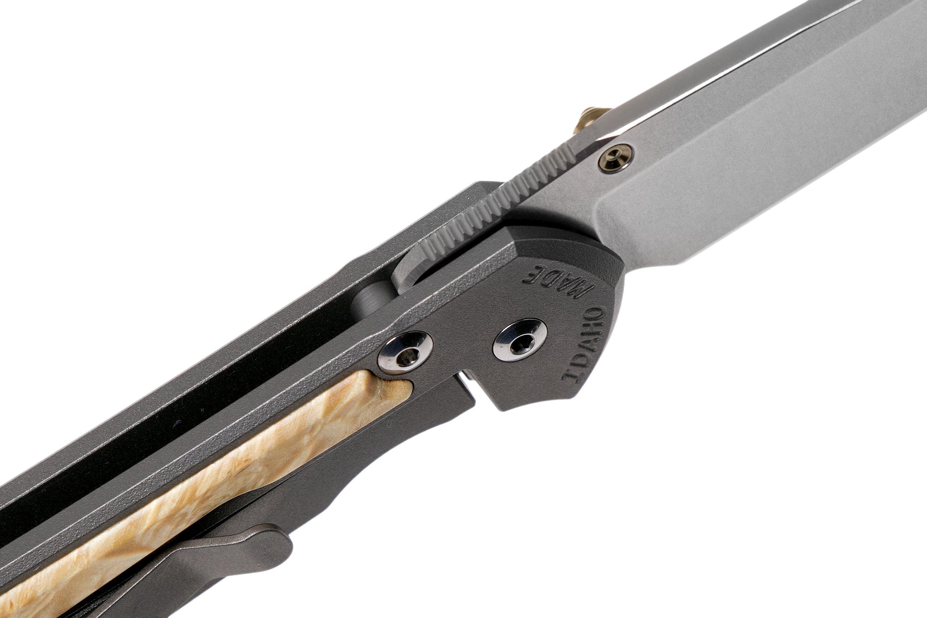 Chris Reeve Sebenza 31 Large Box Elder inlay L31-1108 pocket knife ...