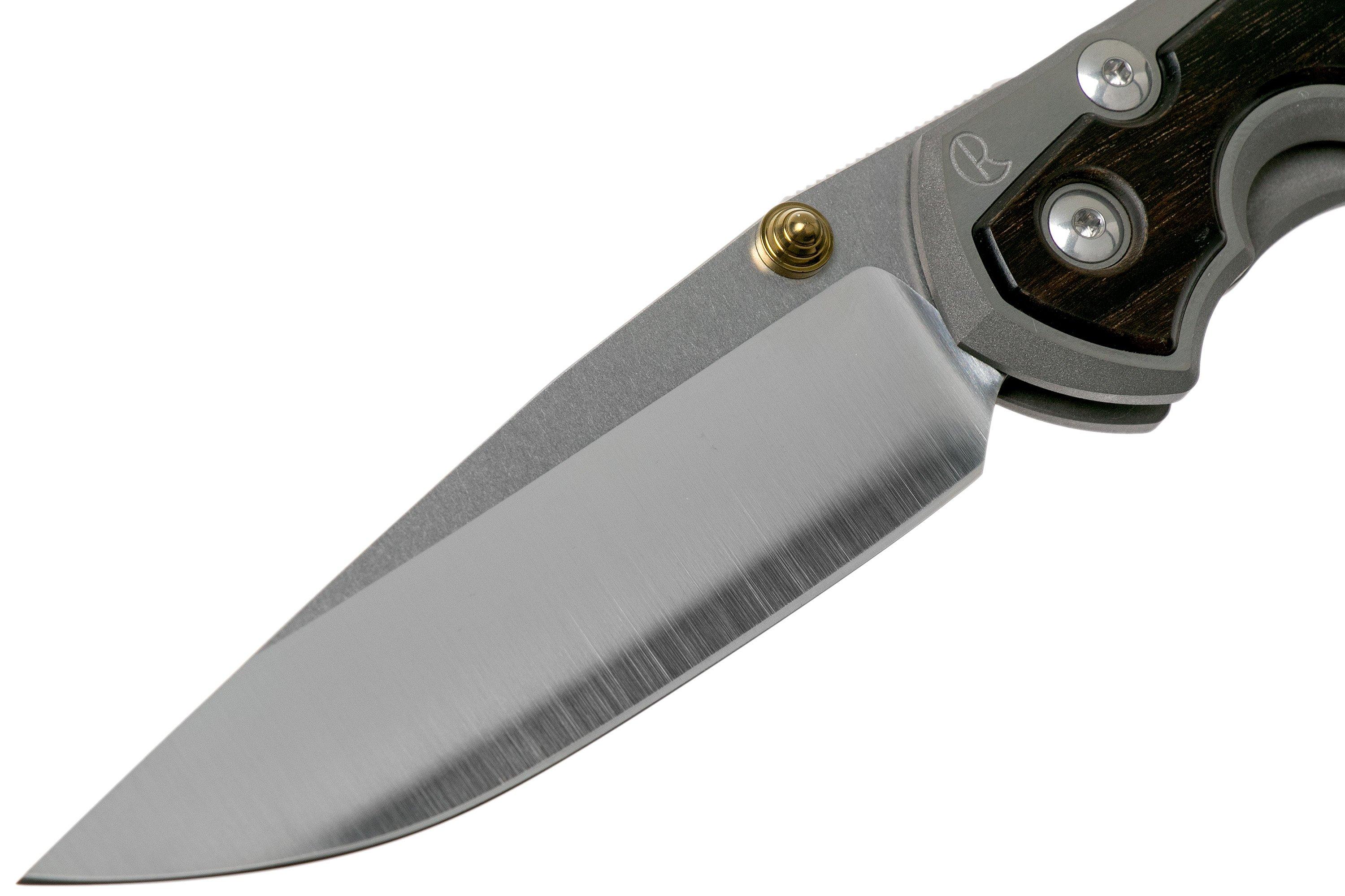 Chris Reeve Sebenza 31 Large Macassar Ebony inlay L31-1116 zakmes ...