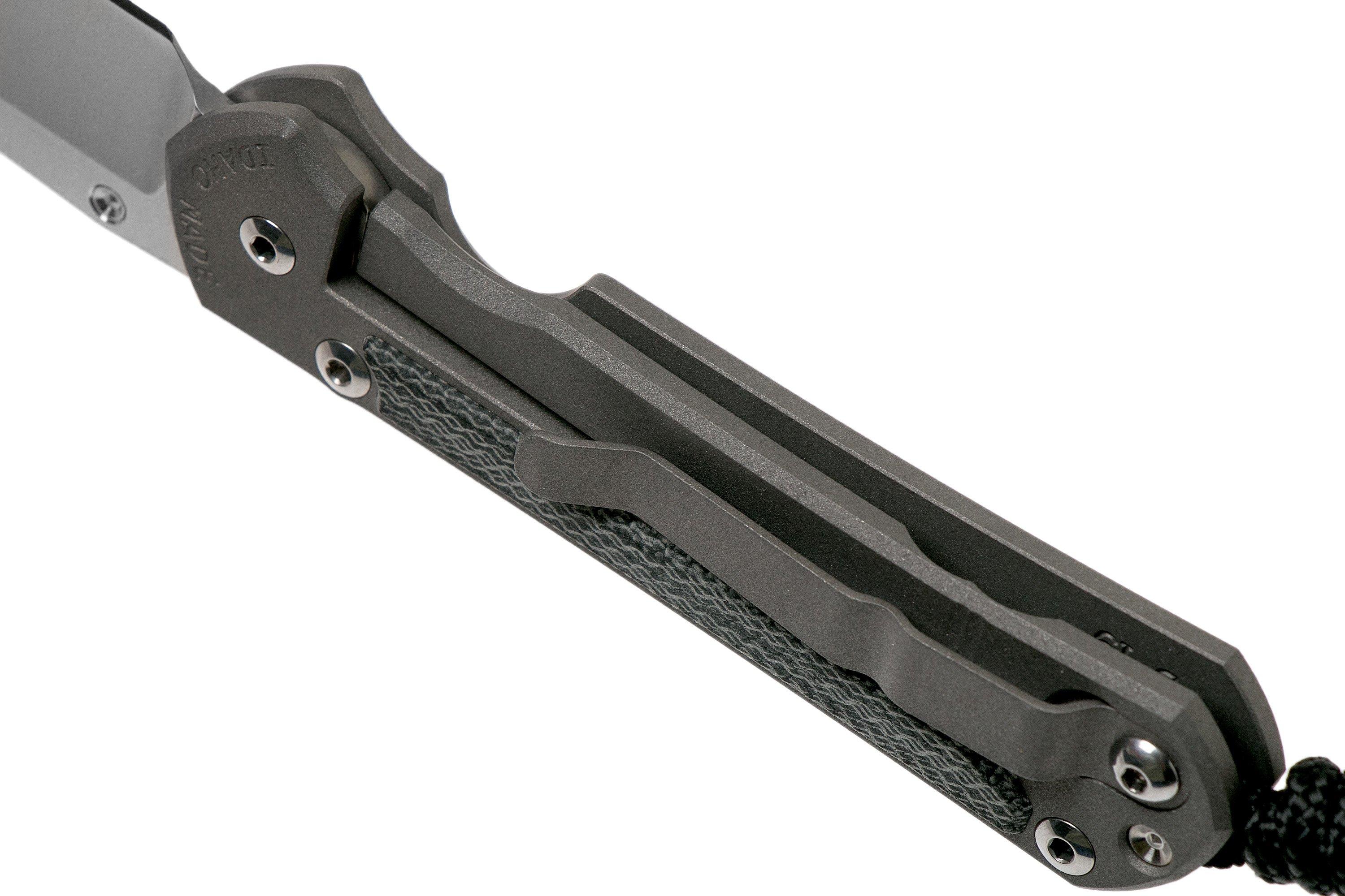 Chris Reeve Sebenza 31 Large Black Micarta inlay L31-1200 pocket knife ...