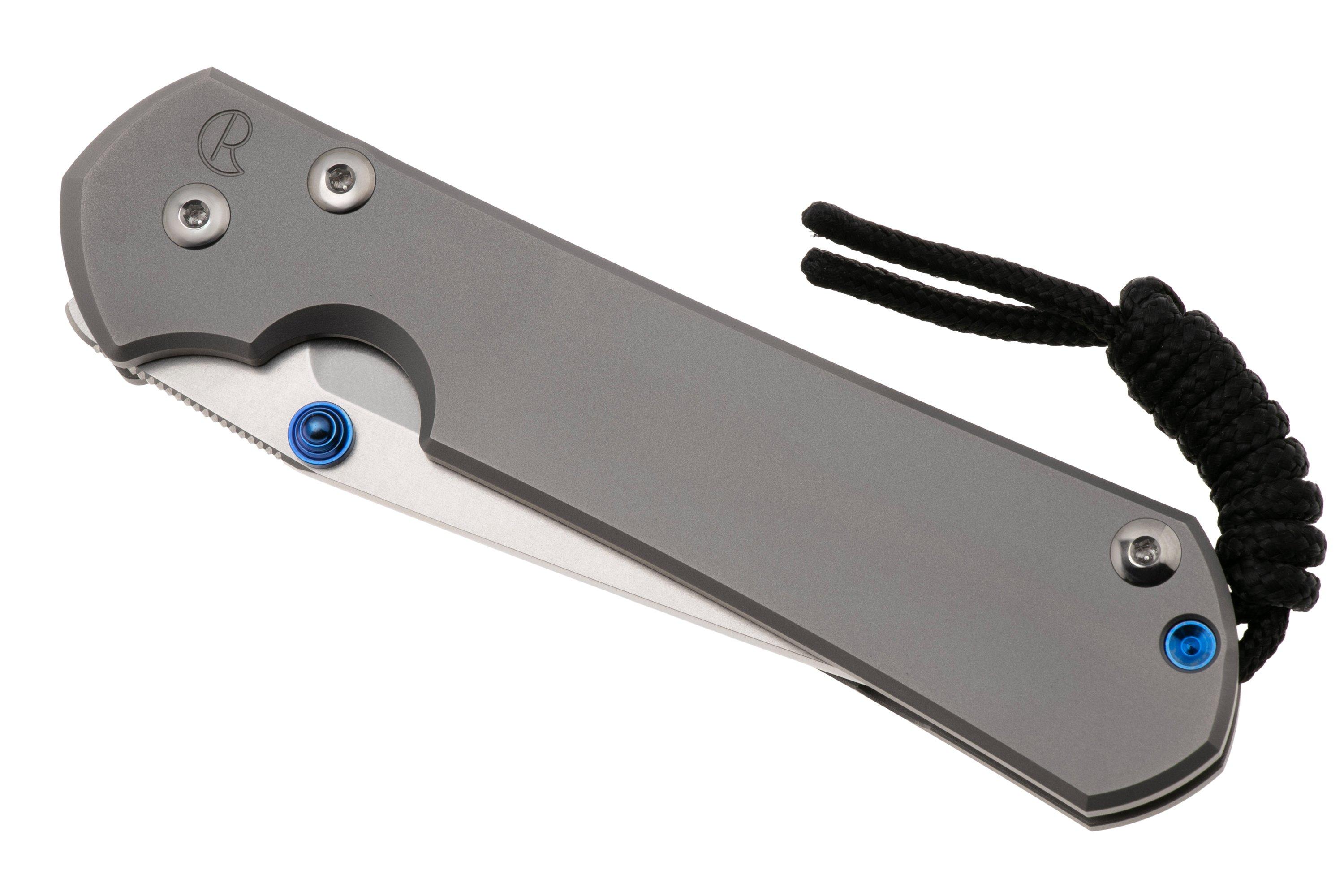 Chris Reeve L31-1687 Large Sebenza 31, Stonewashed MagnaCut, Plain ...