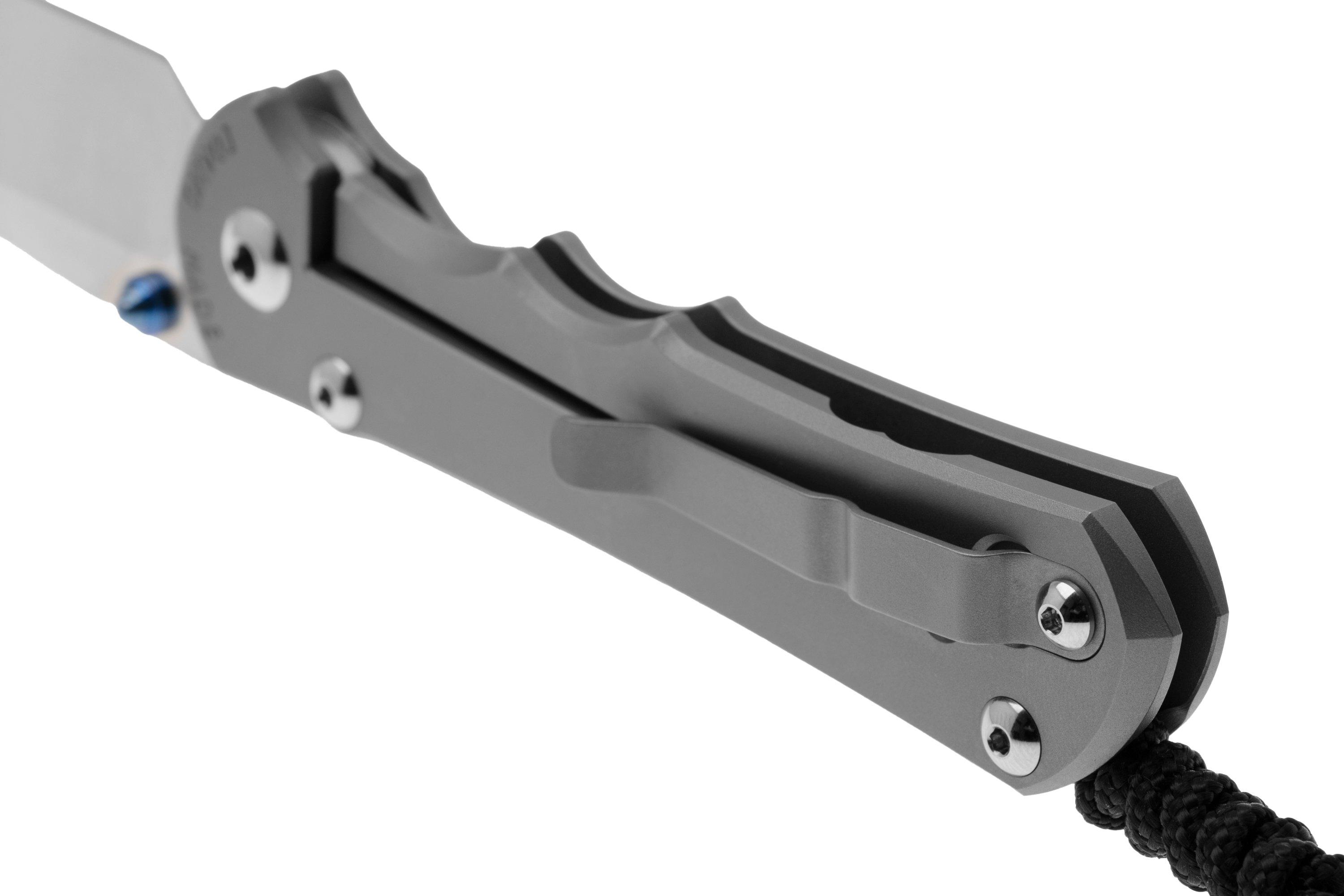 Chris Reeve Large Inkosi LIN-1130 MagnaCut Tanto, Plain, Glass Blasted ...