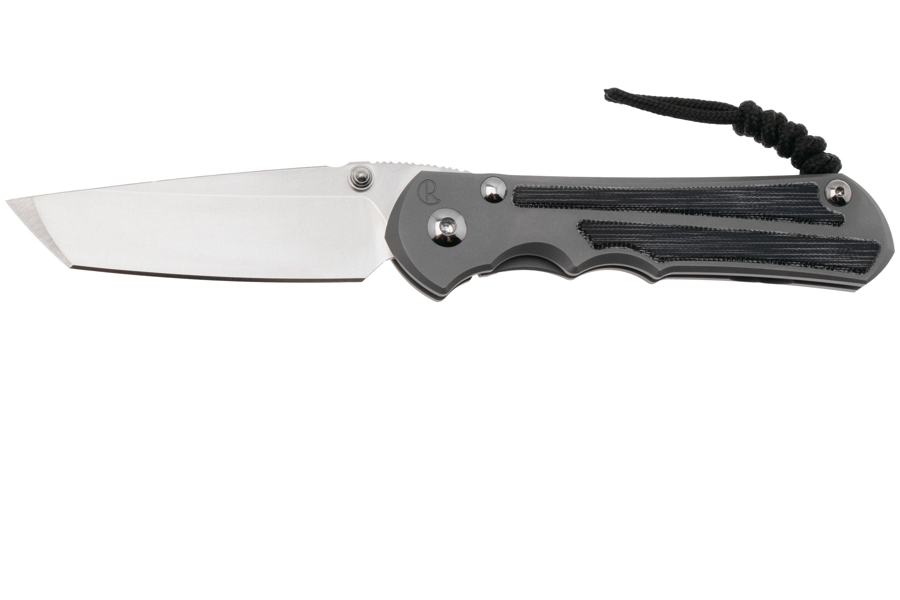 Chris Reeve Large Inkosi SIN-1132 CPM MagnaCut Tanto, Glass Blasted ...