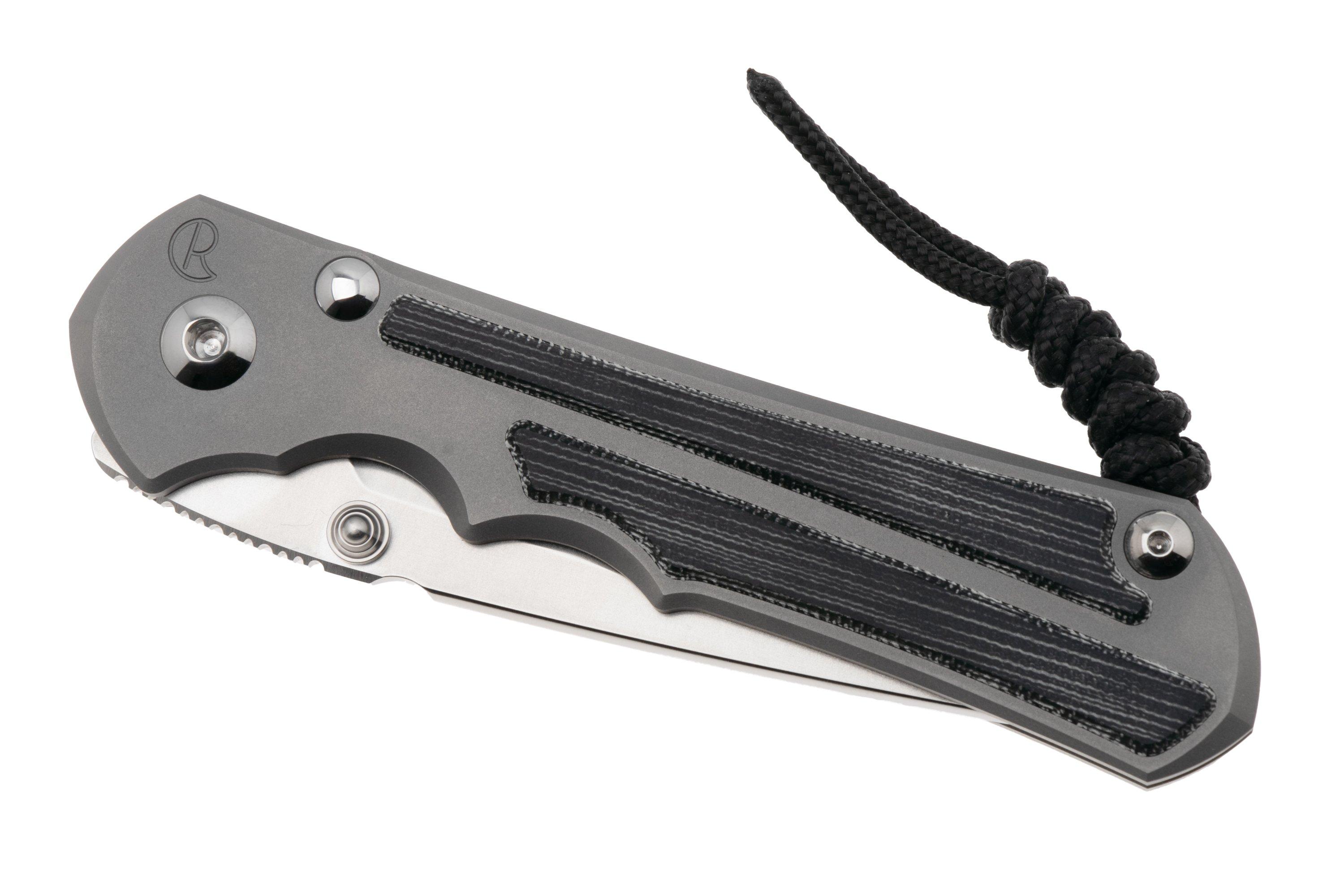 Chris Reeve Large Inkosi SIN-1132 CPM MagnaCut Tanto, Glass Blasted ...