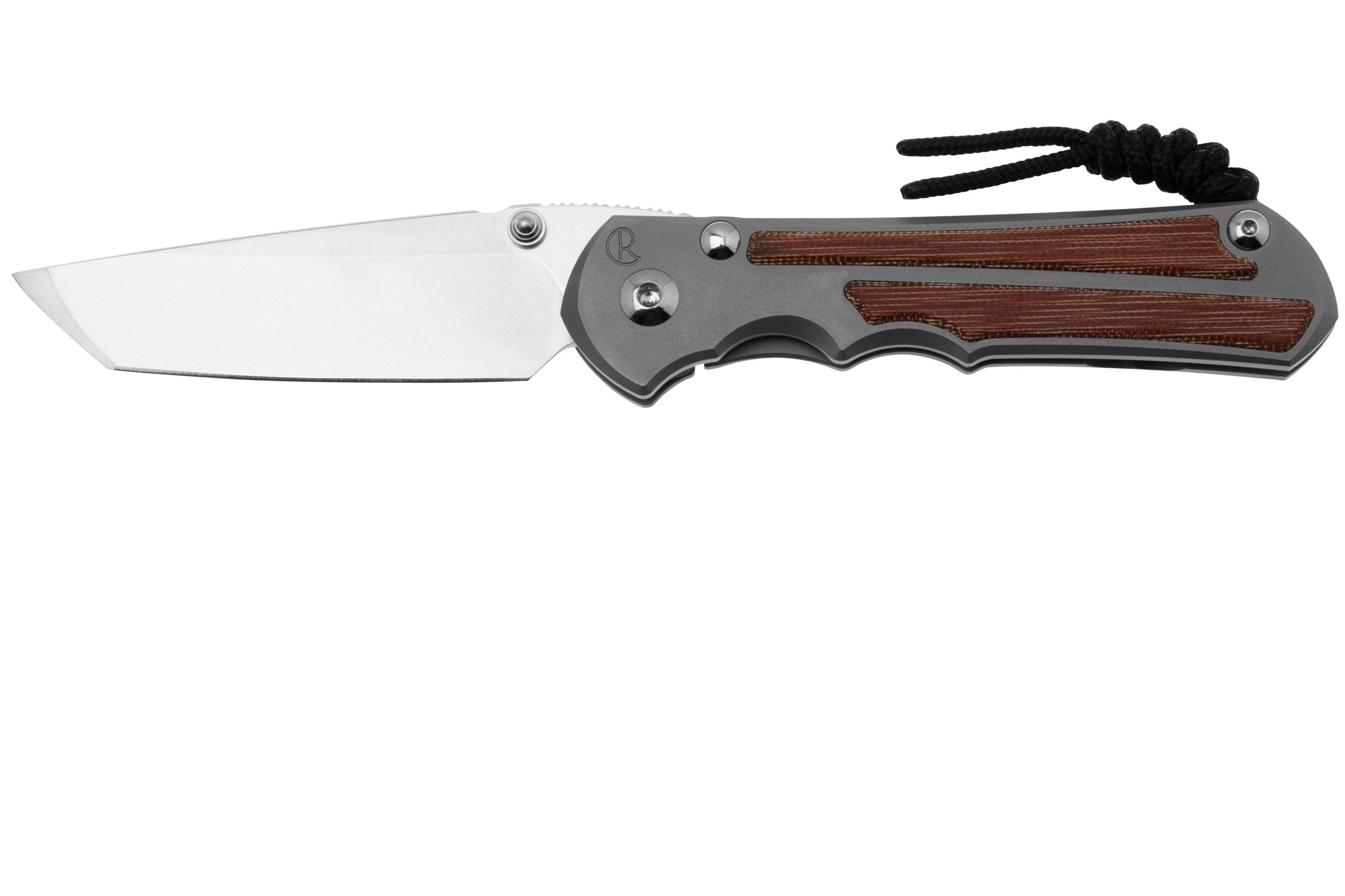 Chris Reeve Large Inkosi LIN-1134 Natural Tanto CPM-Magnacut, Glass ...