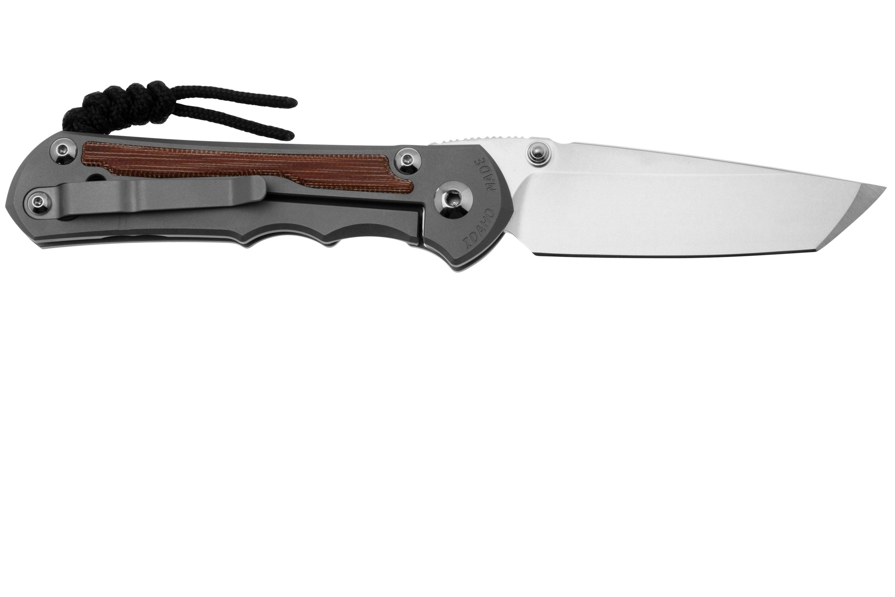 Chris Reeve Large Inkosi LIN-1134 Natural Tanto CPM-Magnacut, Glass ...