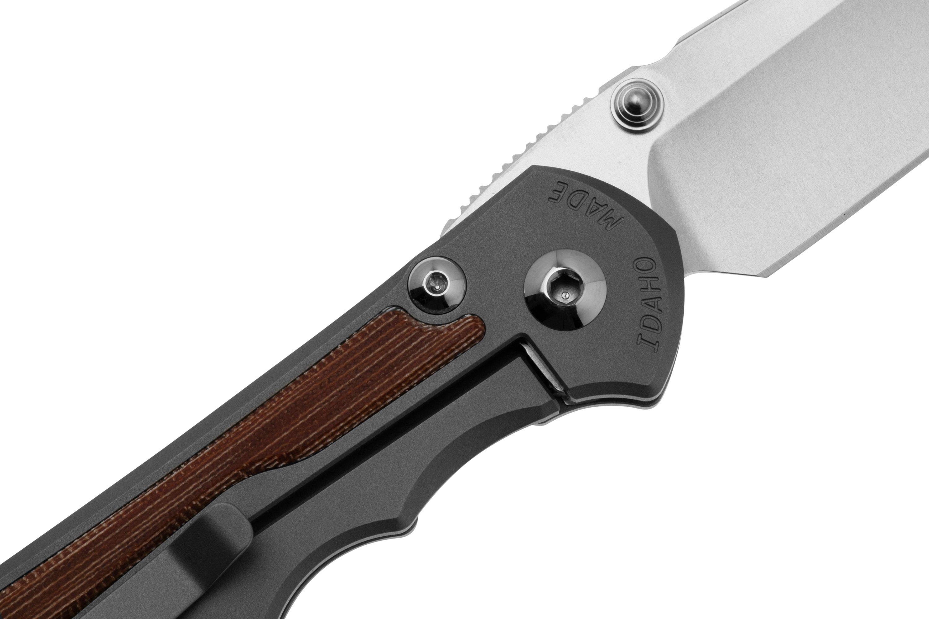 Chris Reeve Large Inkosi LIN-1134 Natural Tanto CPM-Magnacut, Glass ...