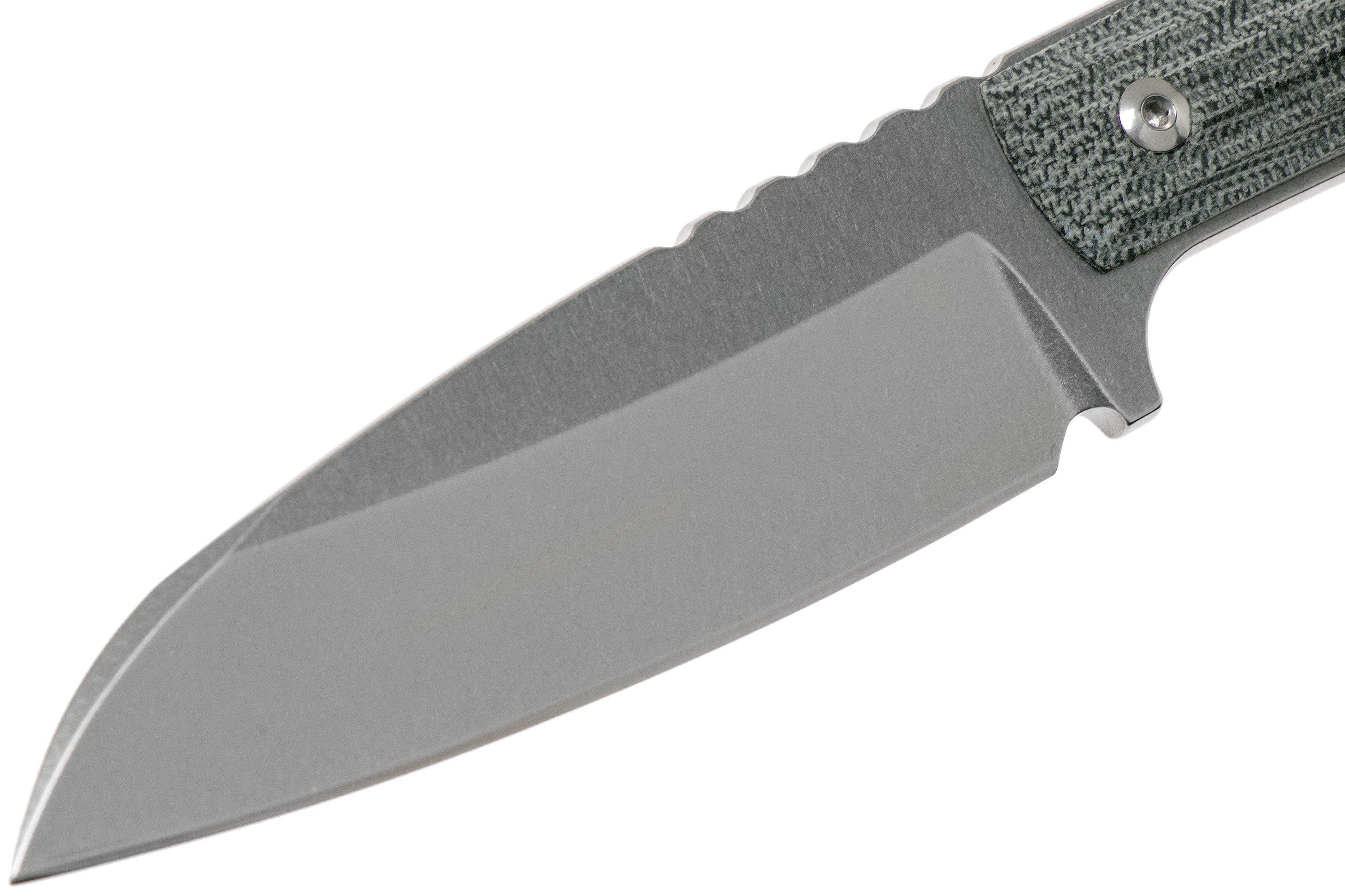 Chris Reeve Nyala Insingo Black Canvas Micarta NYA-1003 Jagdmesser ...