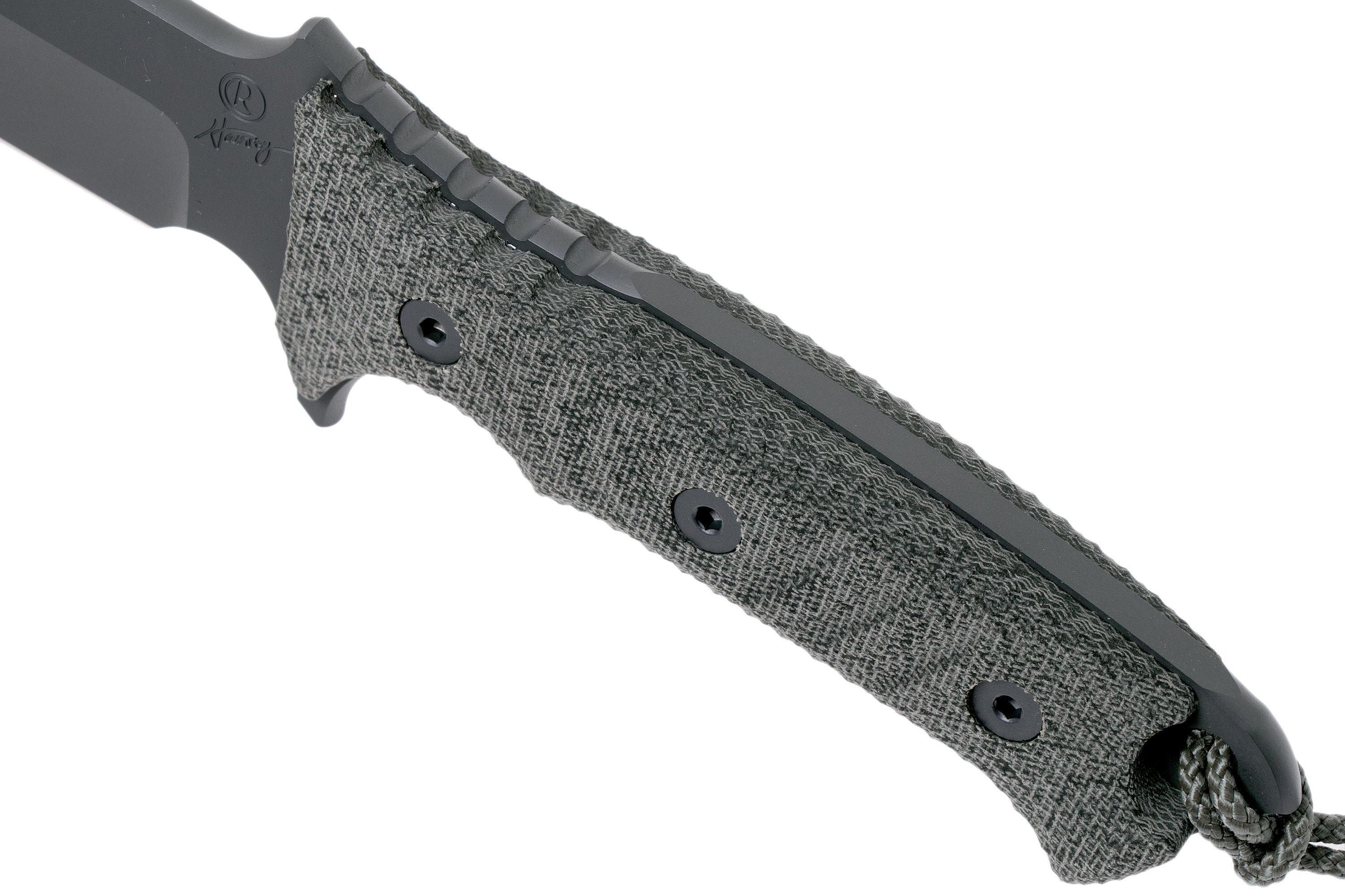 Chris Reeve Pacific Black PAC-1000 survival knife, non serrated ...