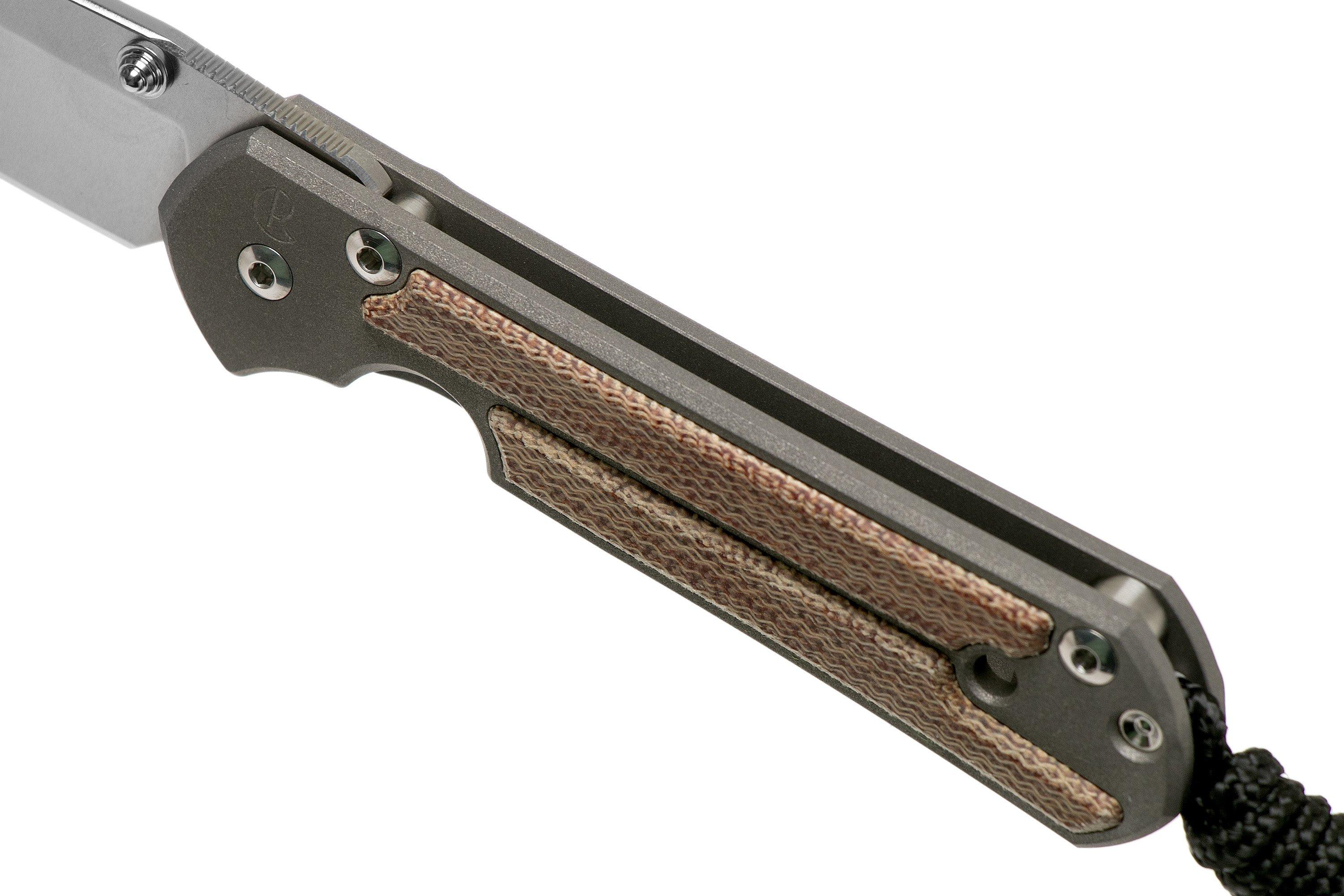 Chris Reeve Small Sebenza 21 Insingo Natural Canvas Micarta S21-1264 ...