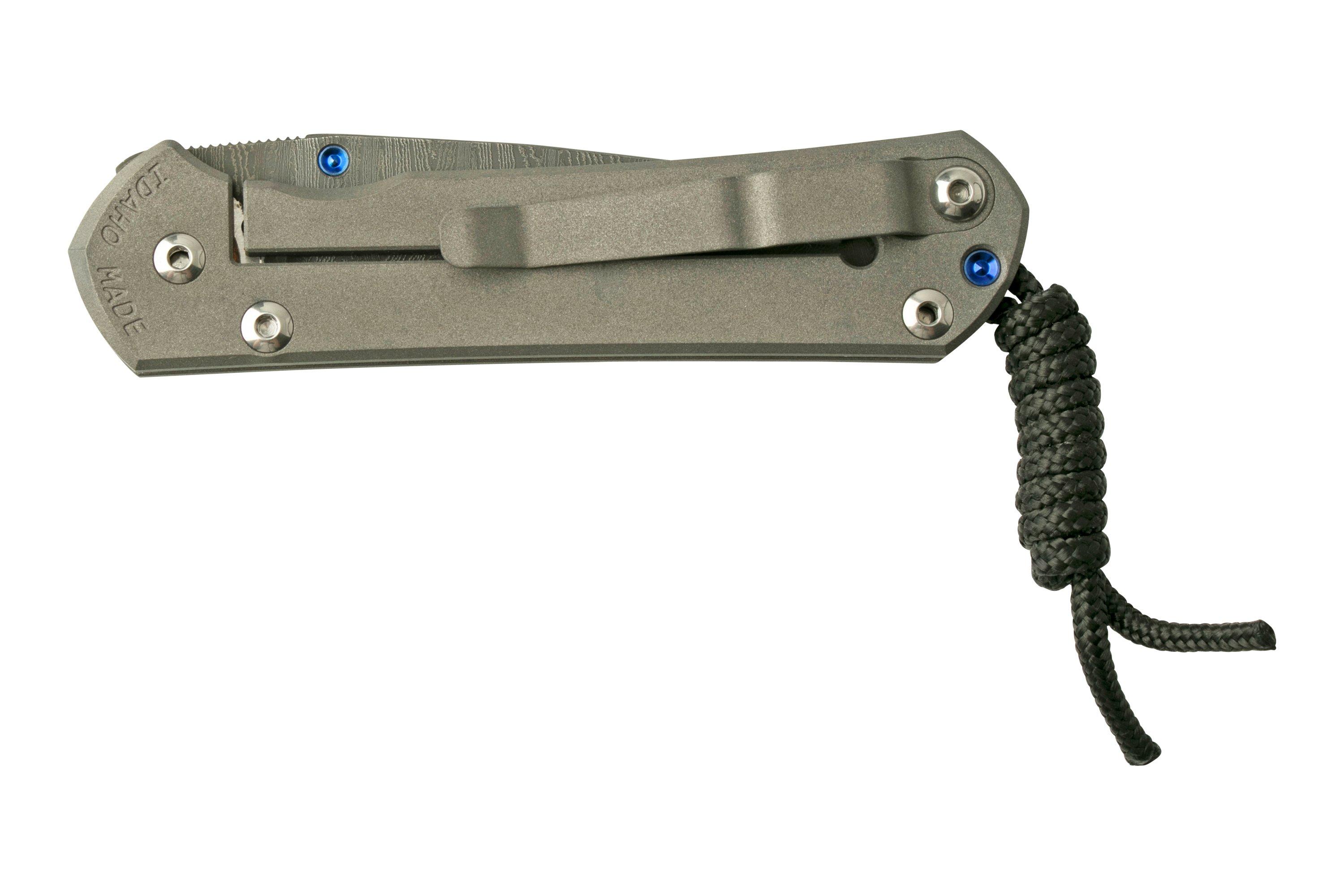 Chris Reeve Sebenza 31 Small Plain Ladder Damascus S31-1004 navaja ...