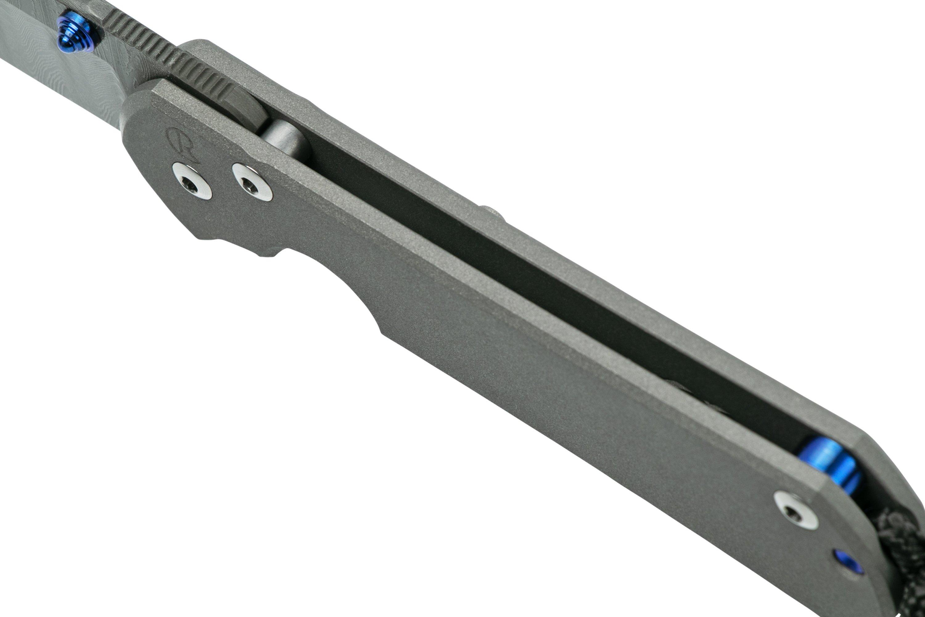 Chris Reeve Sebenza 31 Small Plain Ladder Damascus S31-1004 navaja ...