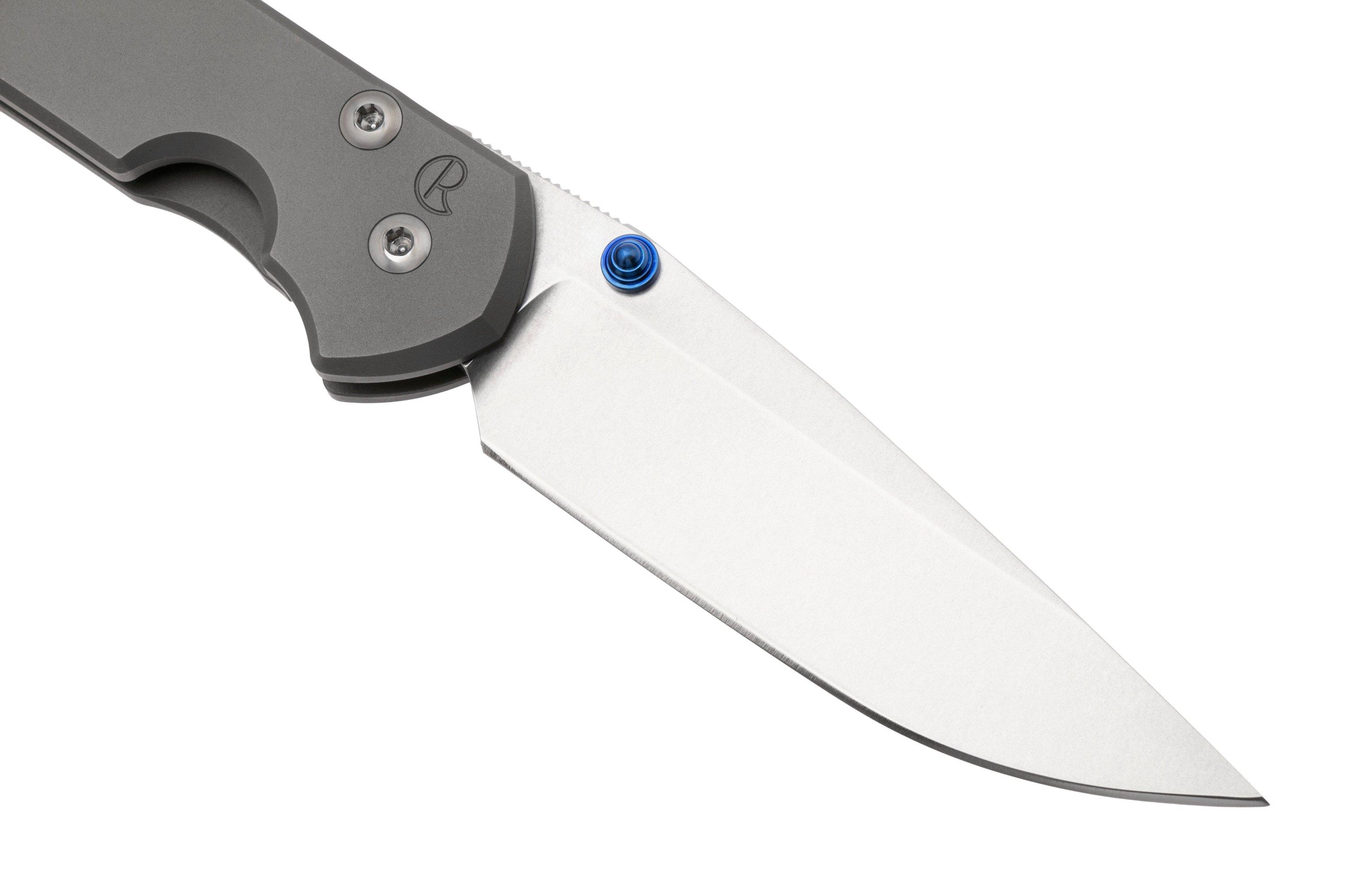Chris Reeve Small Sebenza 31 S31-1645, Stonewashed MagnaCut Droppoint ...
