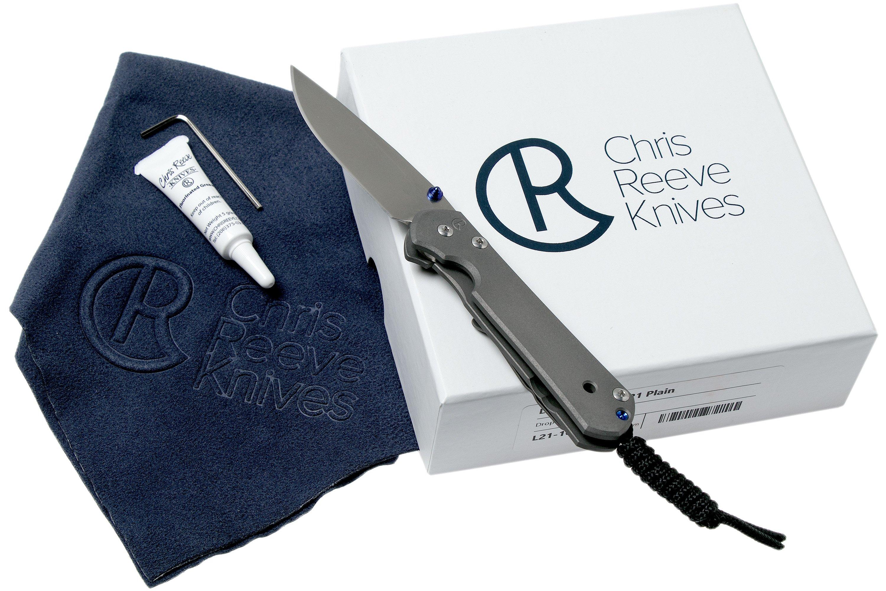 Chris Reeve Small Sebenza 21 S21-1000 pocket knife | Advantageously ...