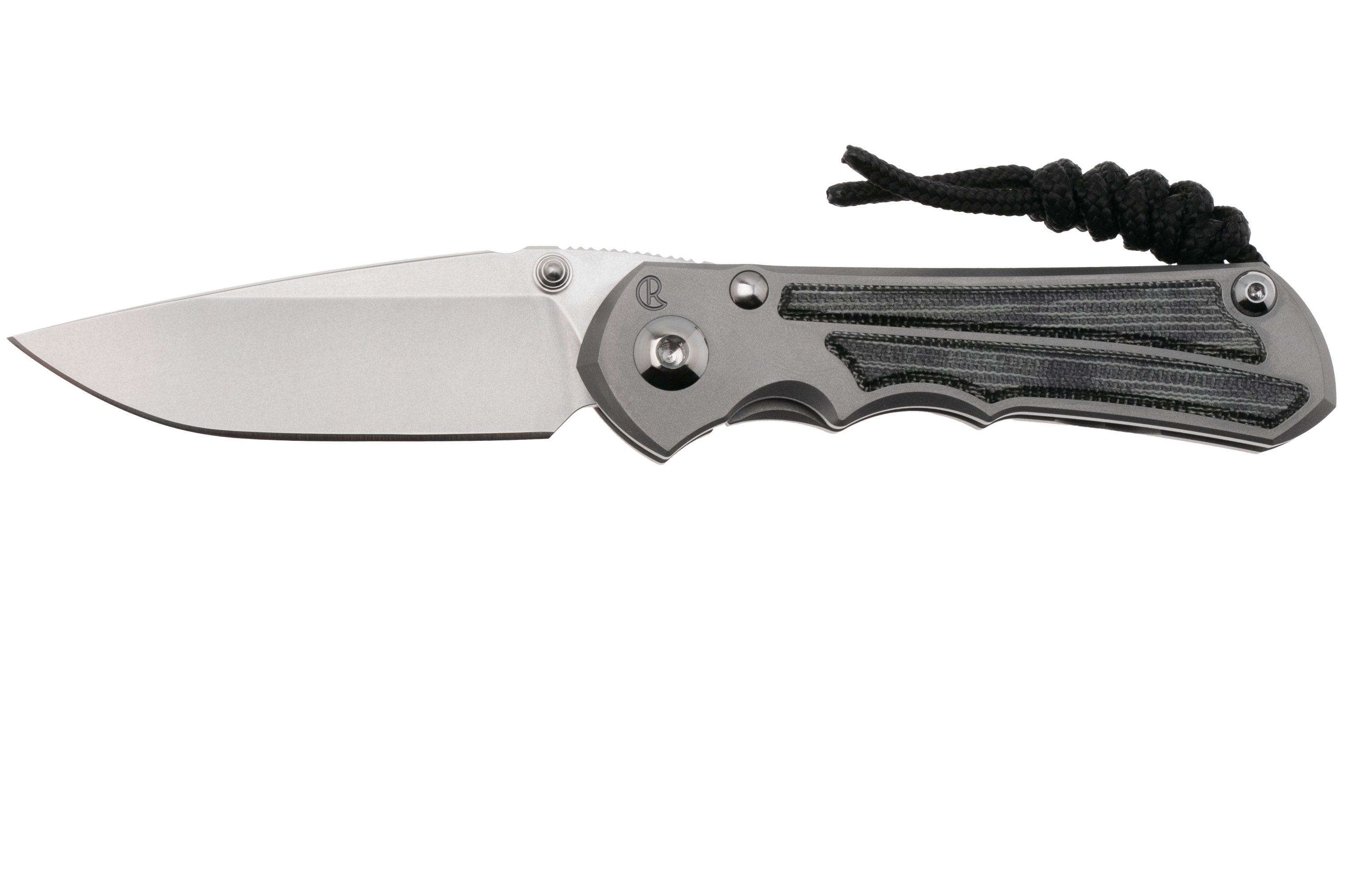 Chris Reeve Small Inkosi SIN-1116 CPM MagnaCut Drop Point, Glass ...