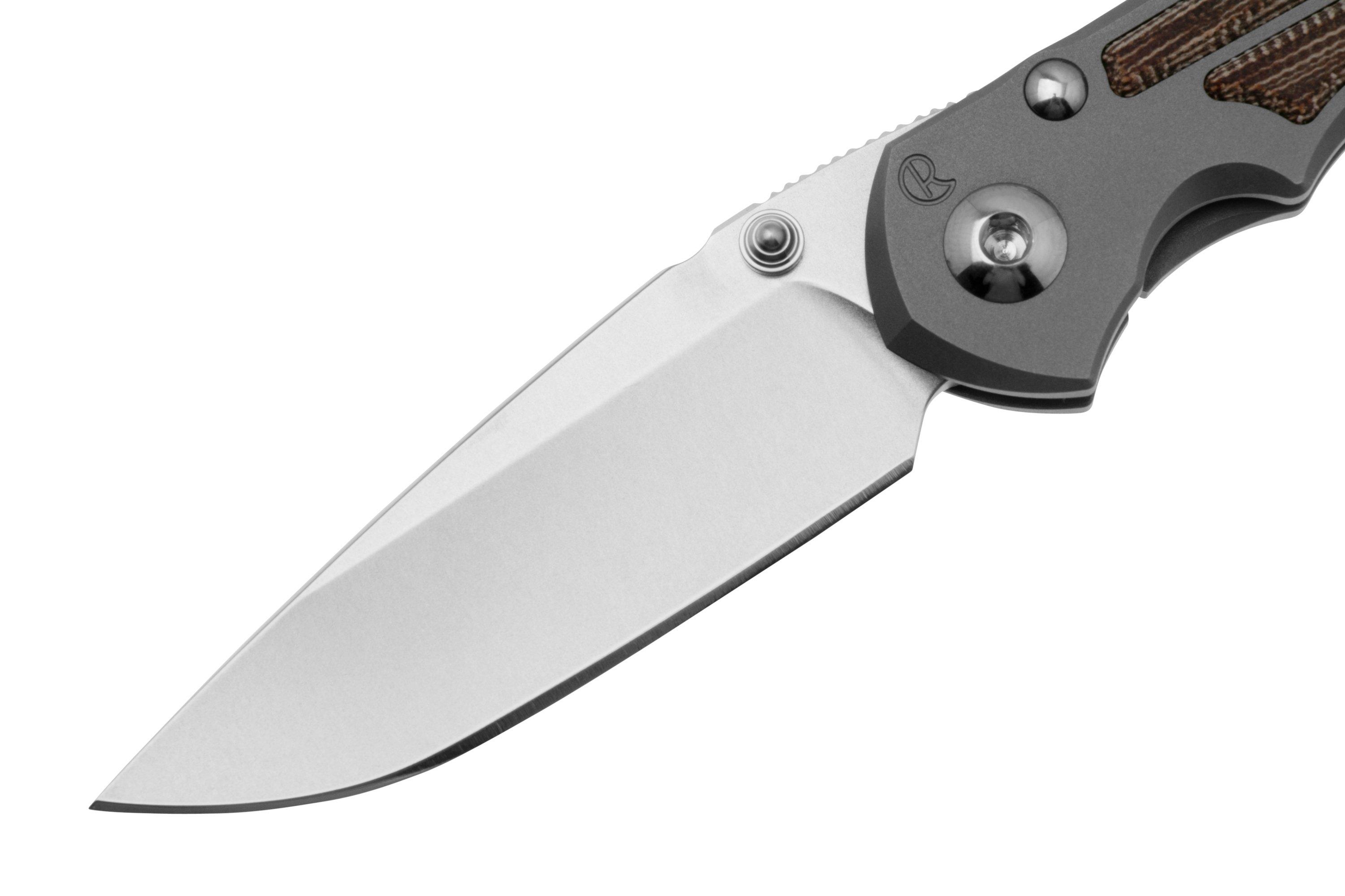 Chris Reeve Small Inkosi SIN-1118 CPM MagnaCut Drop Point, Glass ...
