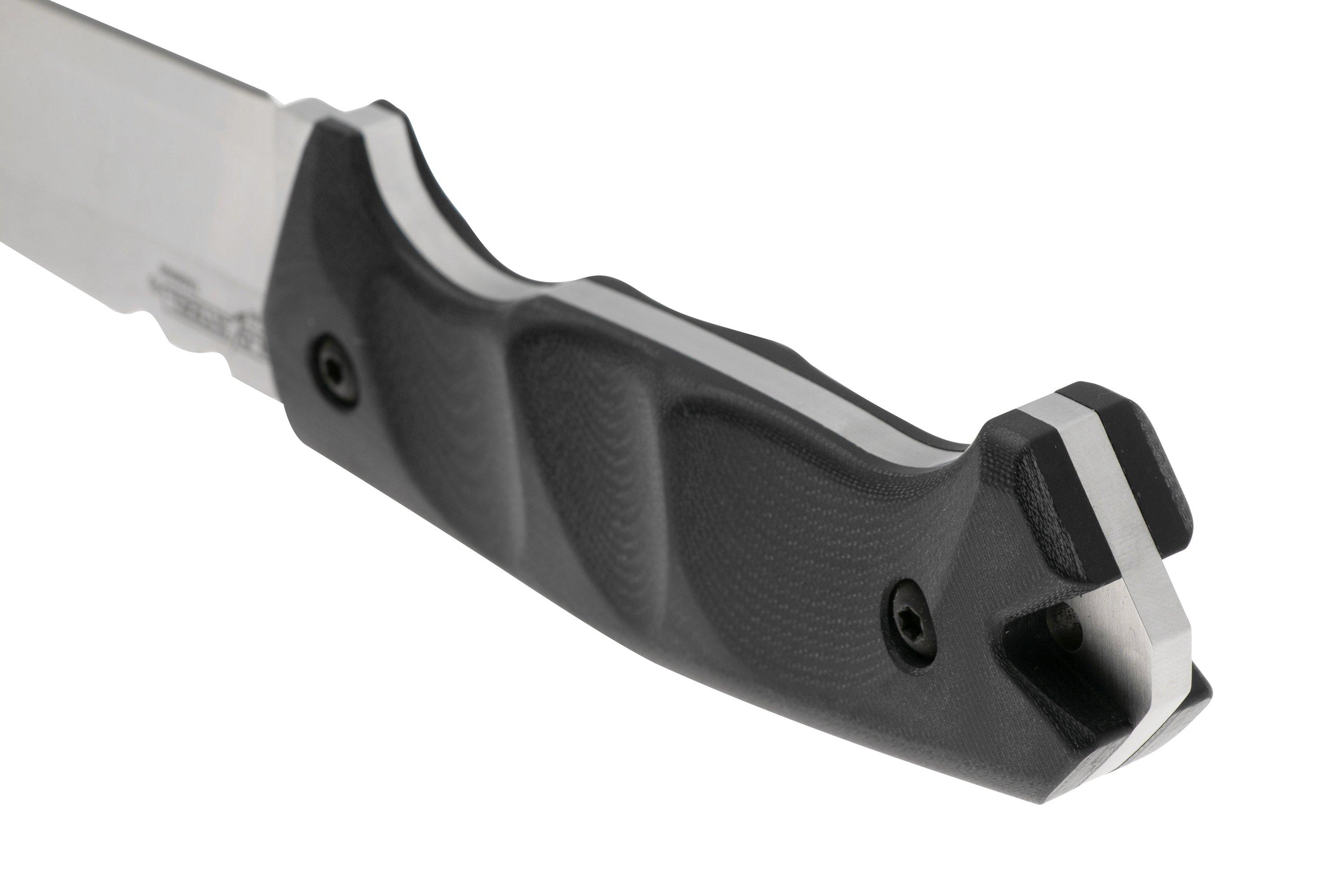 Cold Steel Warcraft Tanto 13U, Satin San Mai, Black G10 Fahrtenmesser ...