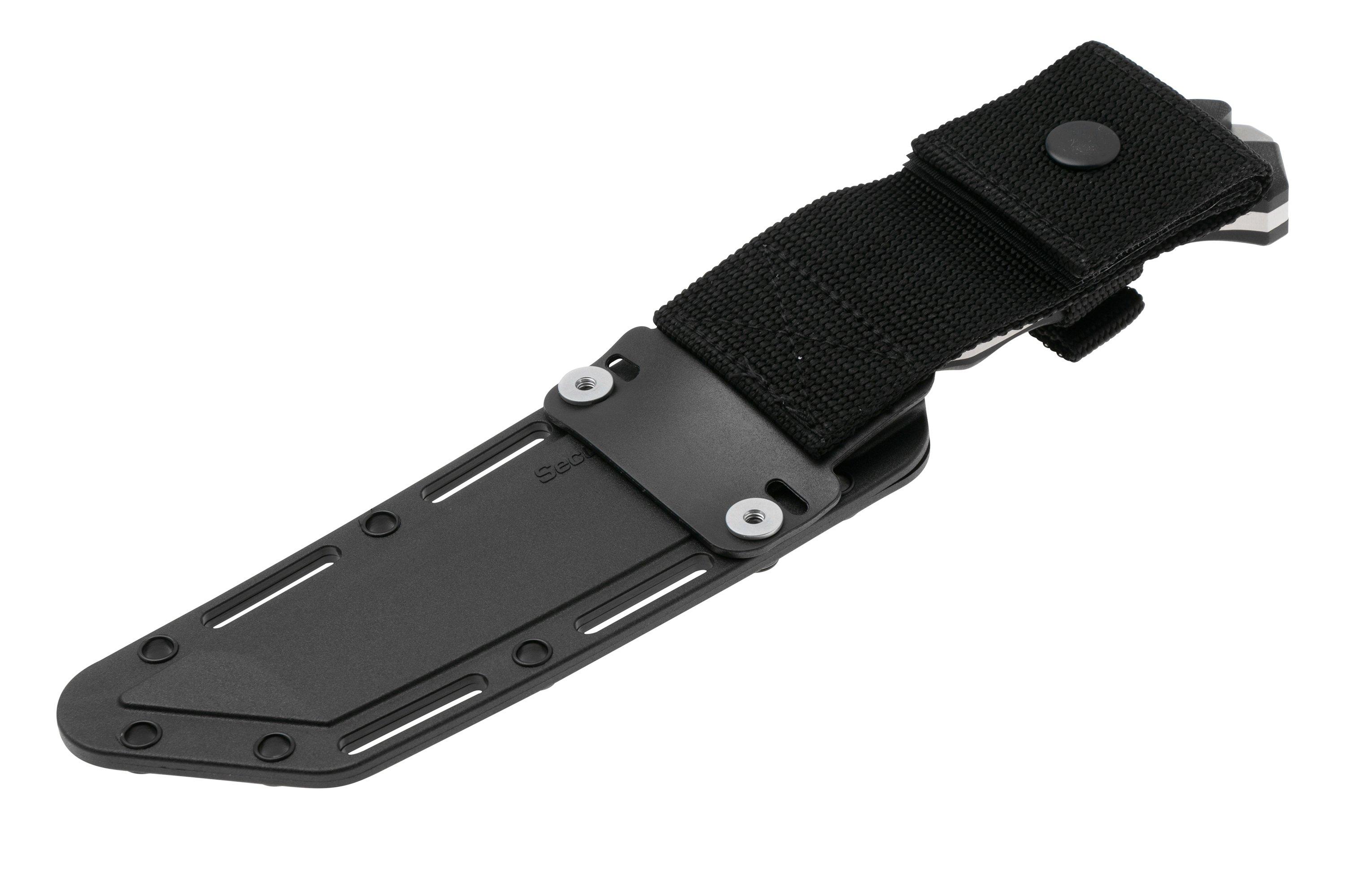 Cold Steel Warcraft Tanto 13U, Satin San Mai, Black G10 faca fixa, Lynn ...