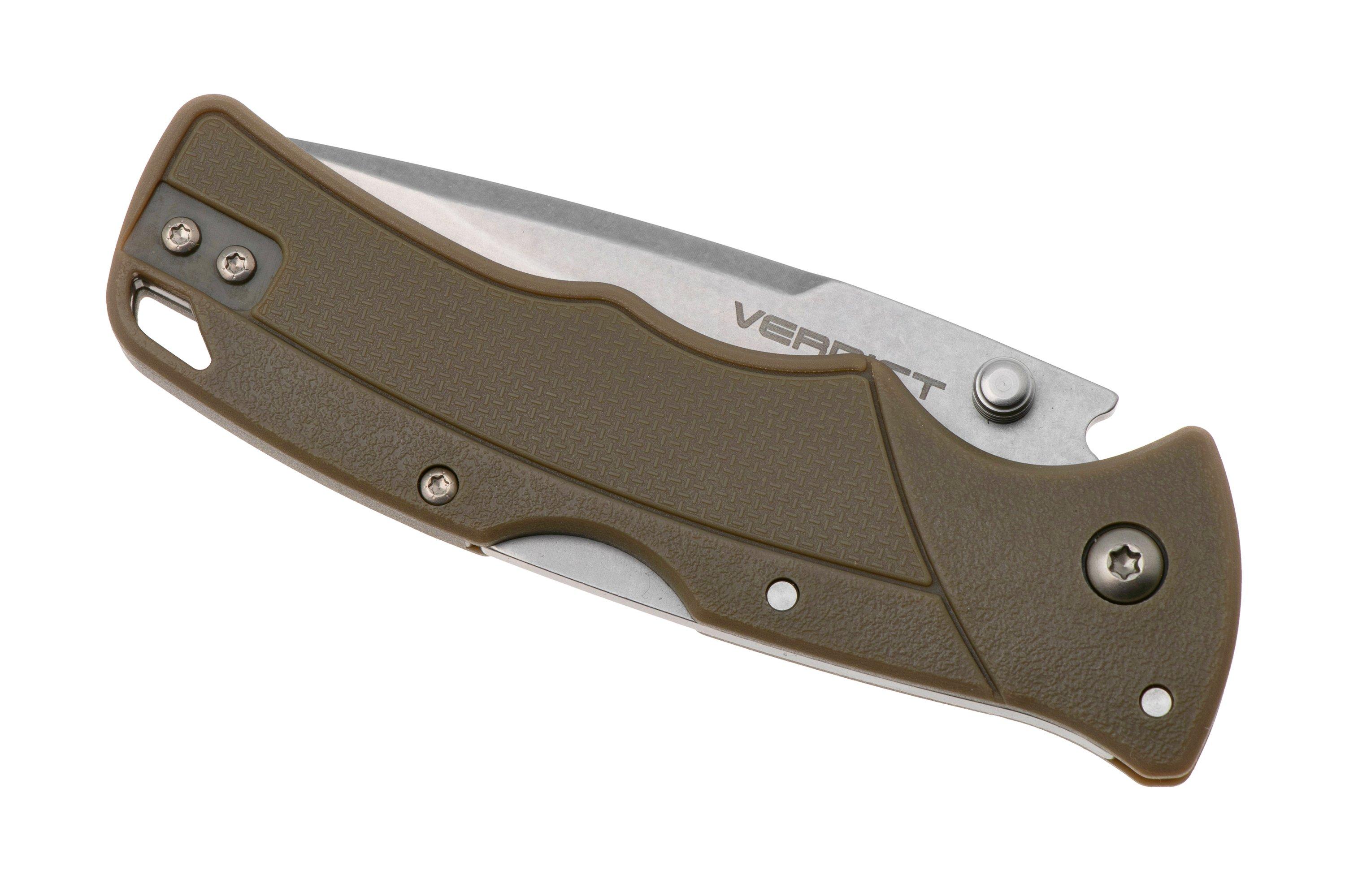 Cold Steel Verdict Spear Point FL-C3SPSSFD, Stonewashed 4116SS, Coyote ...
