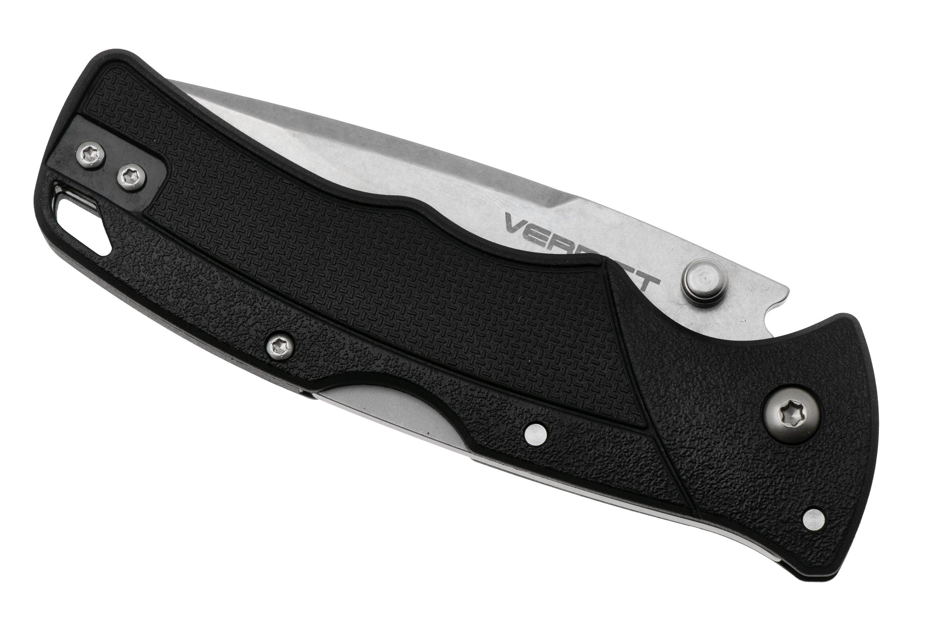 Cold Steel Verdict Spear Point FL-C3SPSS Stonewashed 4116SS, Black GFN ...