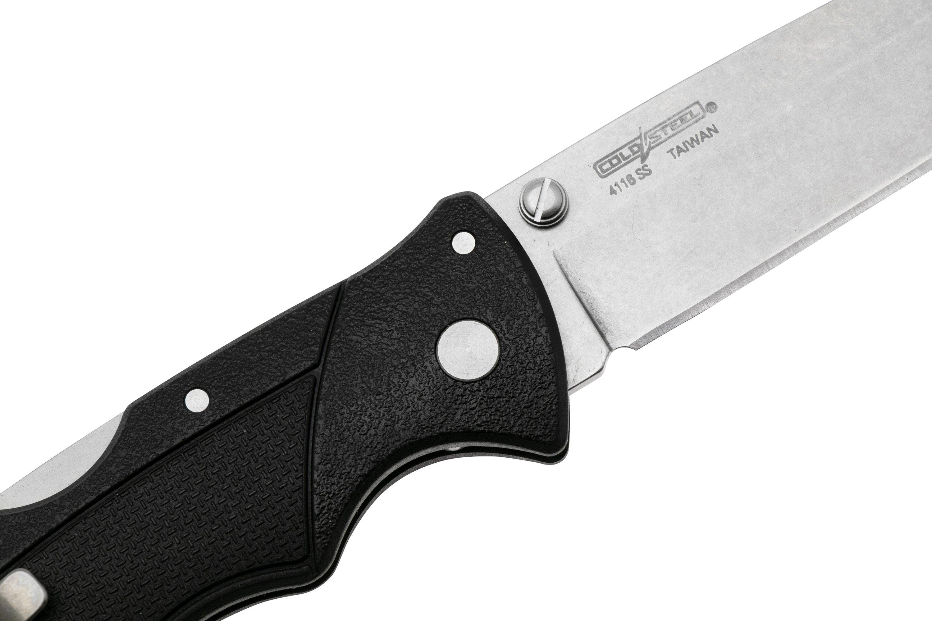 Cold Steel Verdict Tanto FL-C3TSS Stonewashed 4116SS, Black GFN, pocket ...