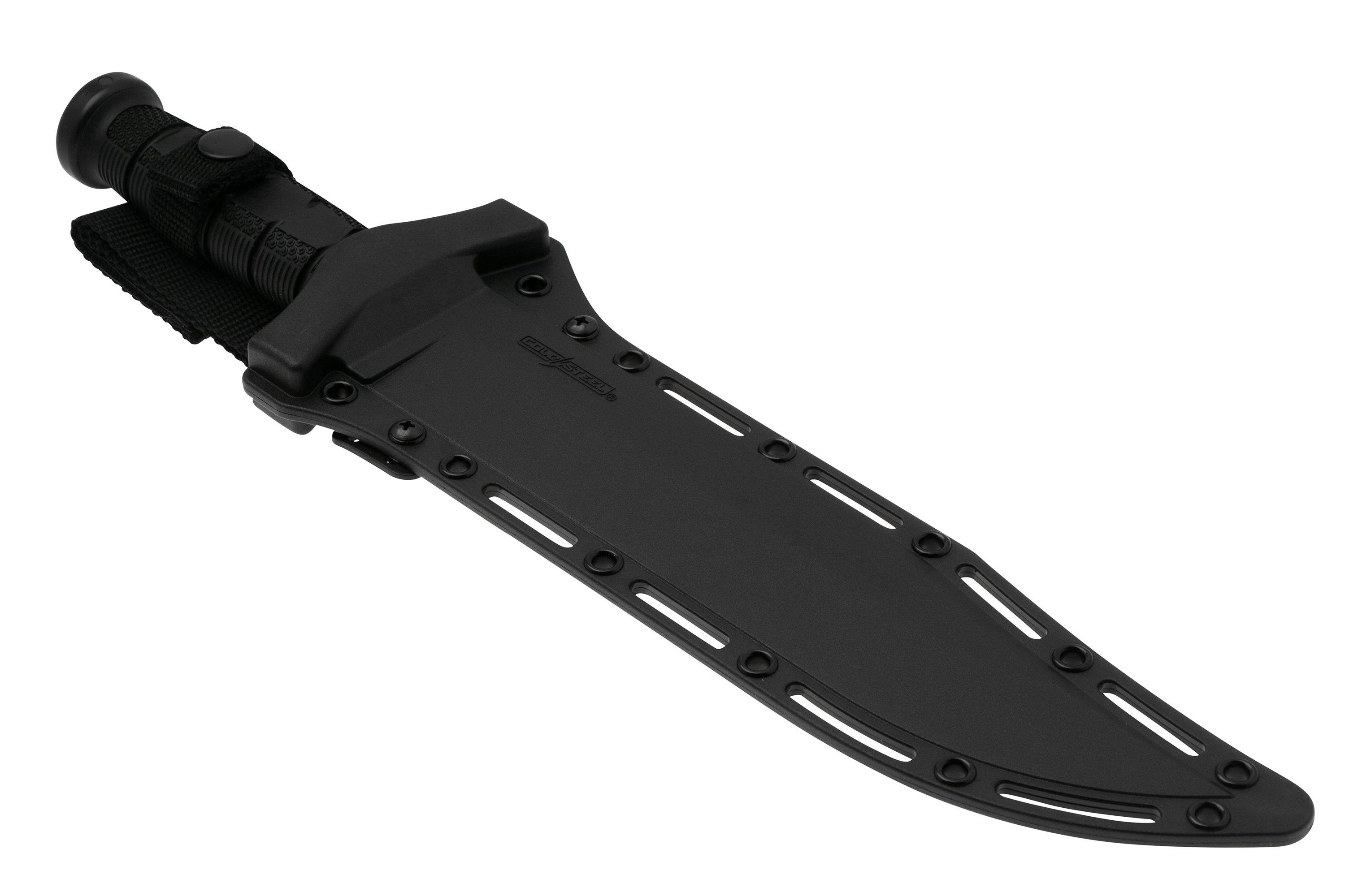 Cold Steel Leatherneck Bowie FX-LTHRNK Black D2, Kray-Ex, fixed knife ...
