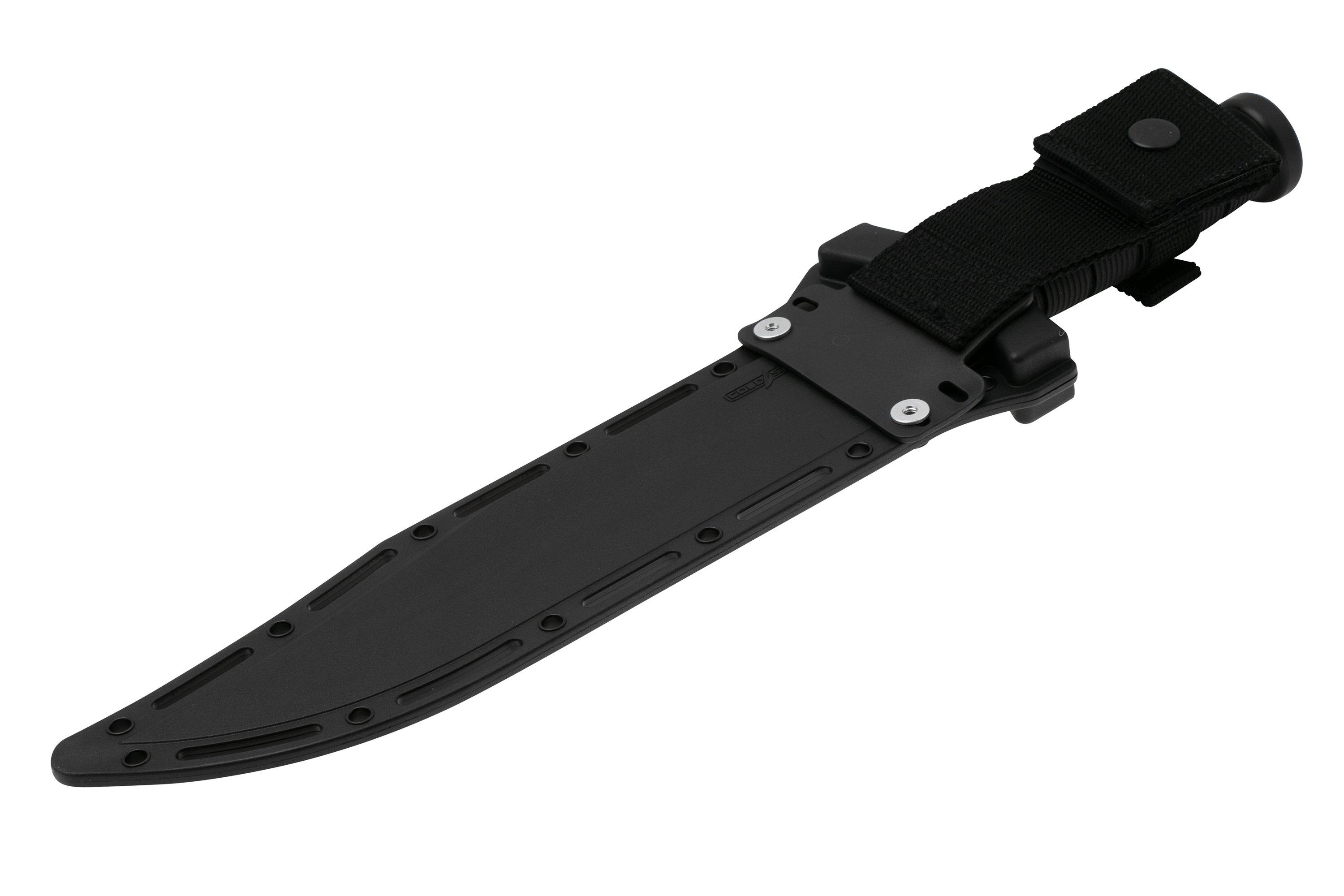 Cold Steel Leatherneck Bowie FX-LTHRNK Black D2, Kray-Ex, fixed knife ...