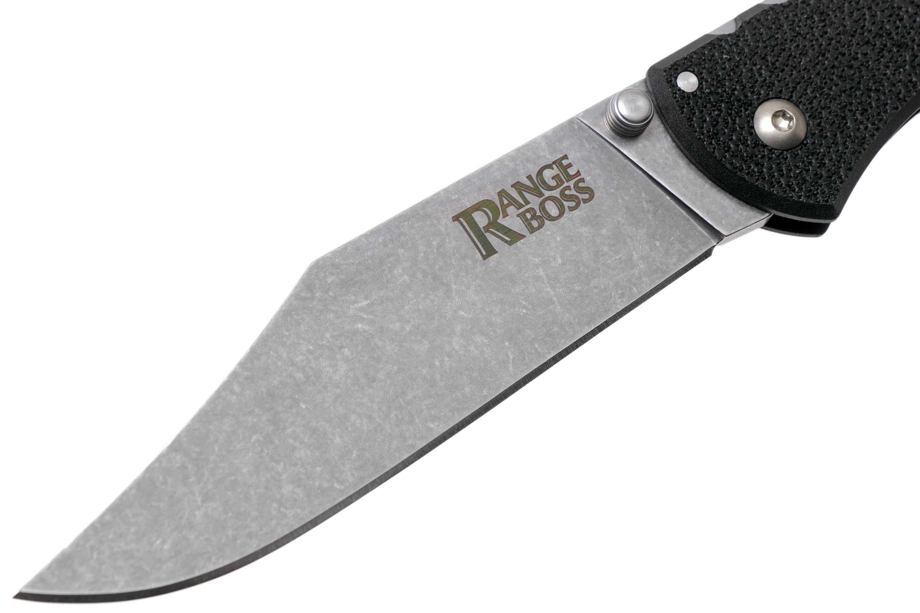 Cold Steel Range Boss Lockback Black 20KR5 pocket knife ...