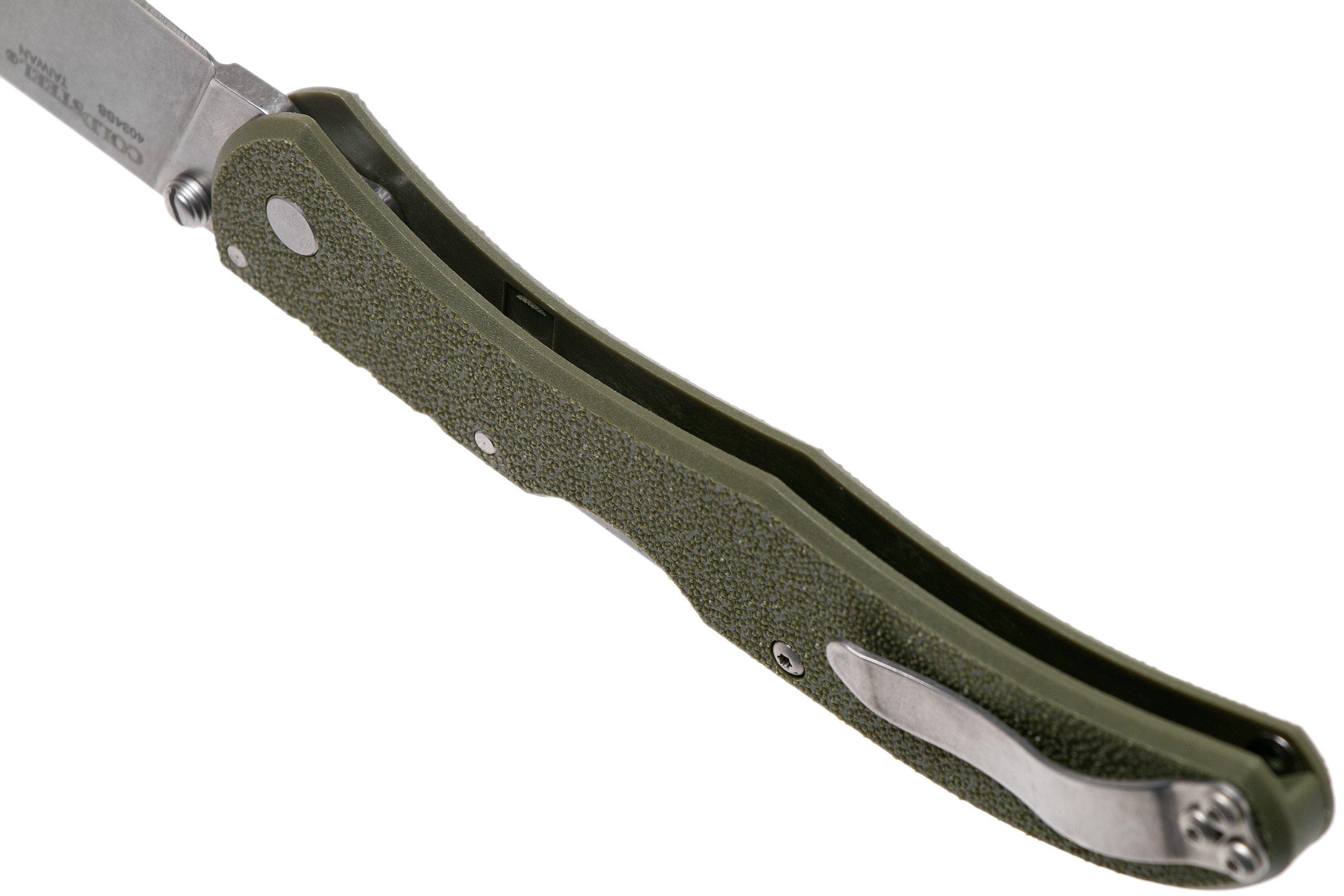 Cold Steel Range Boss Lockback OD Green 20KR7 pocket knife ...