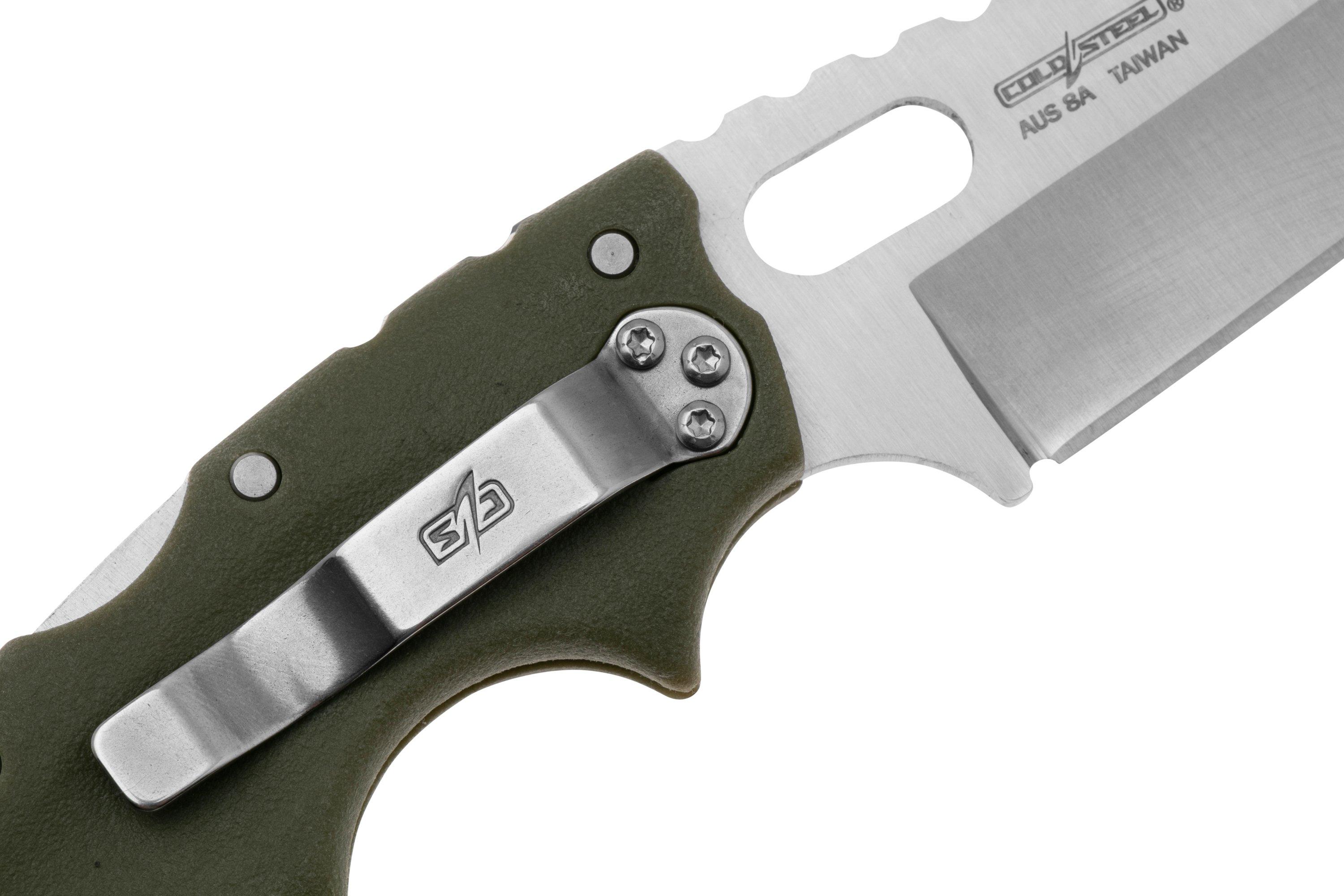 Cold Steel Tuff Lite 20LTG OD Green pocket knife | Advantageously ...