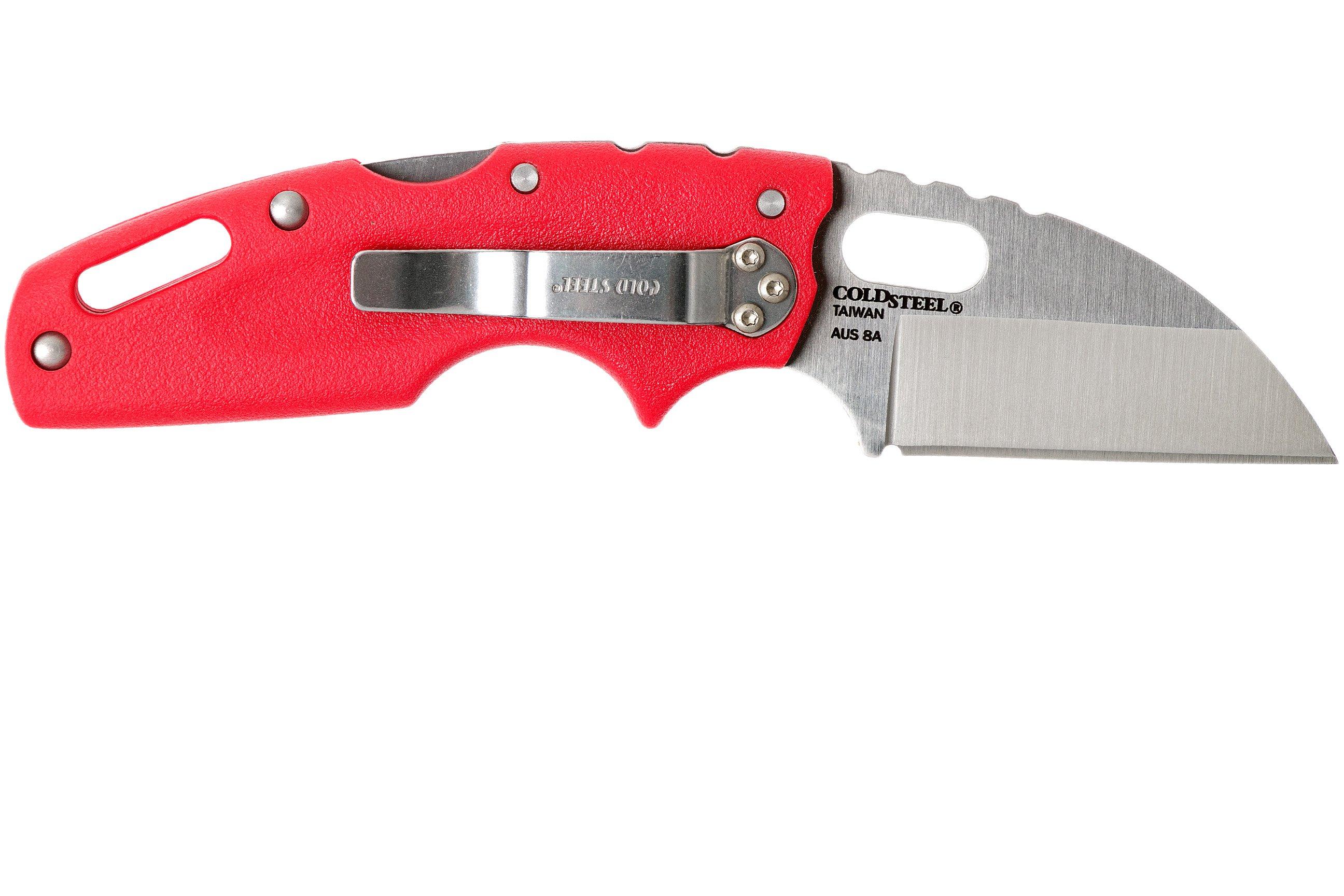 Cold Steel Tuff Lite 20LTR Red pocket knife | Advantageously shopping ...