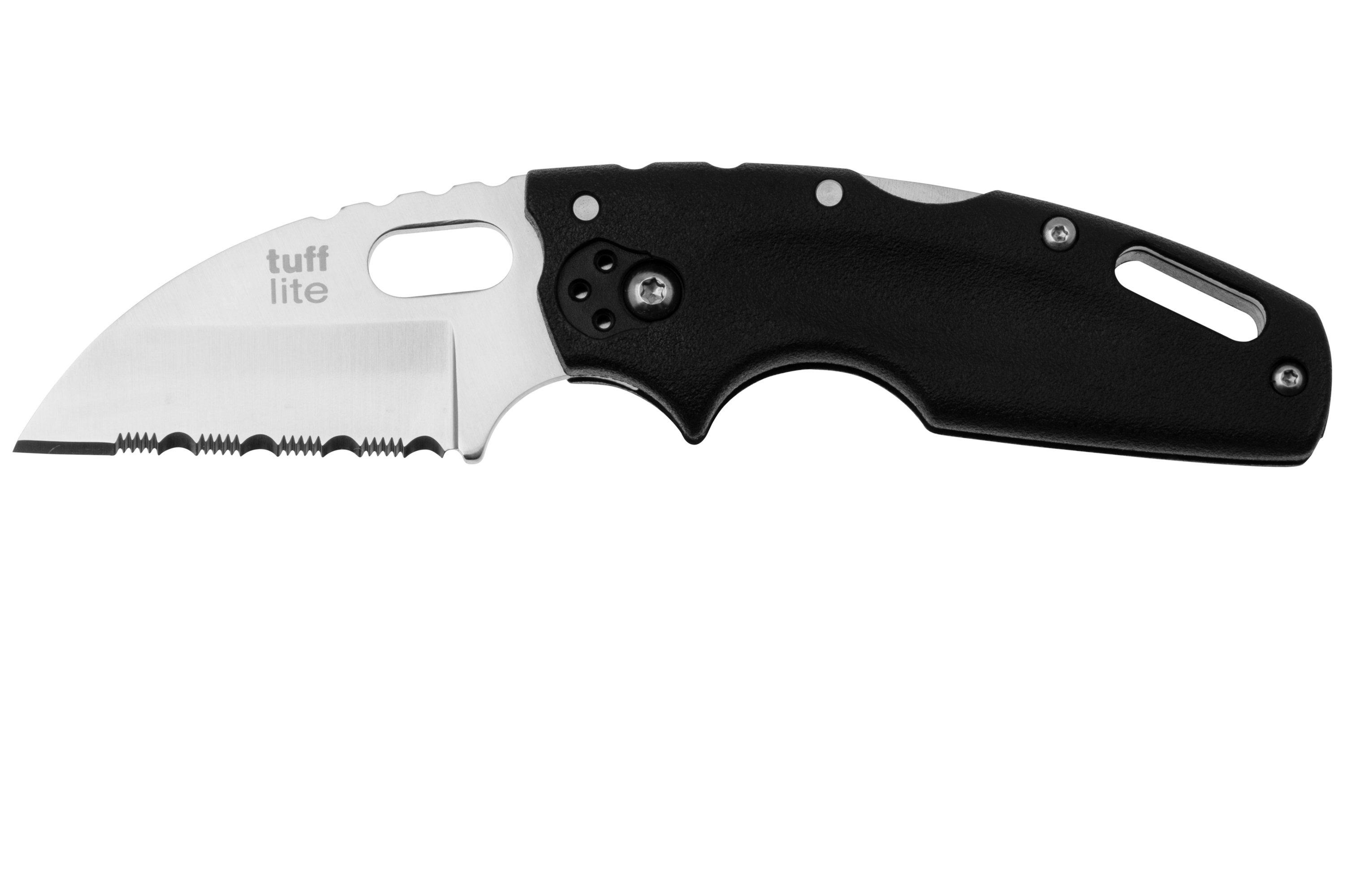 Cold Steel Tuff Lite 20LTS Black Serrated zakmes | Voordelig kopen bij ...
