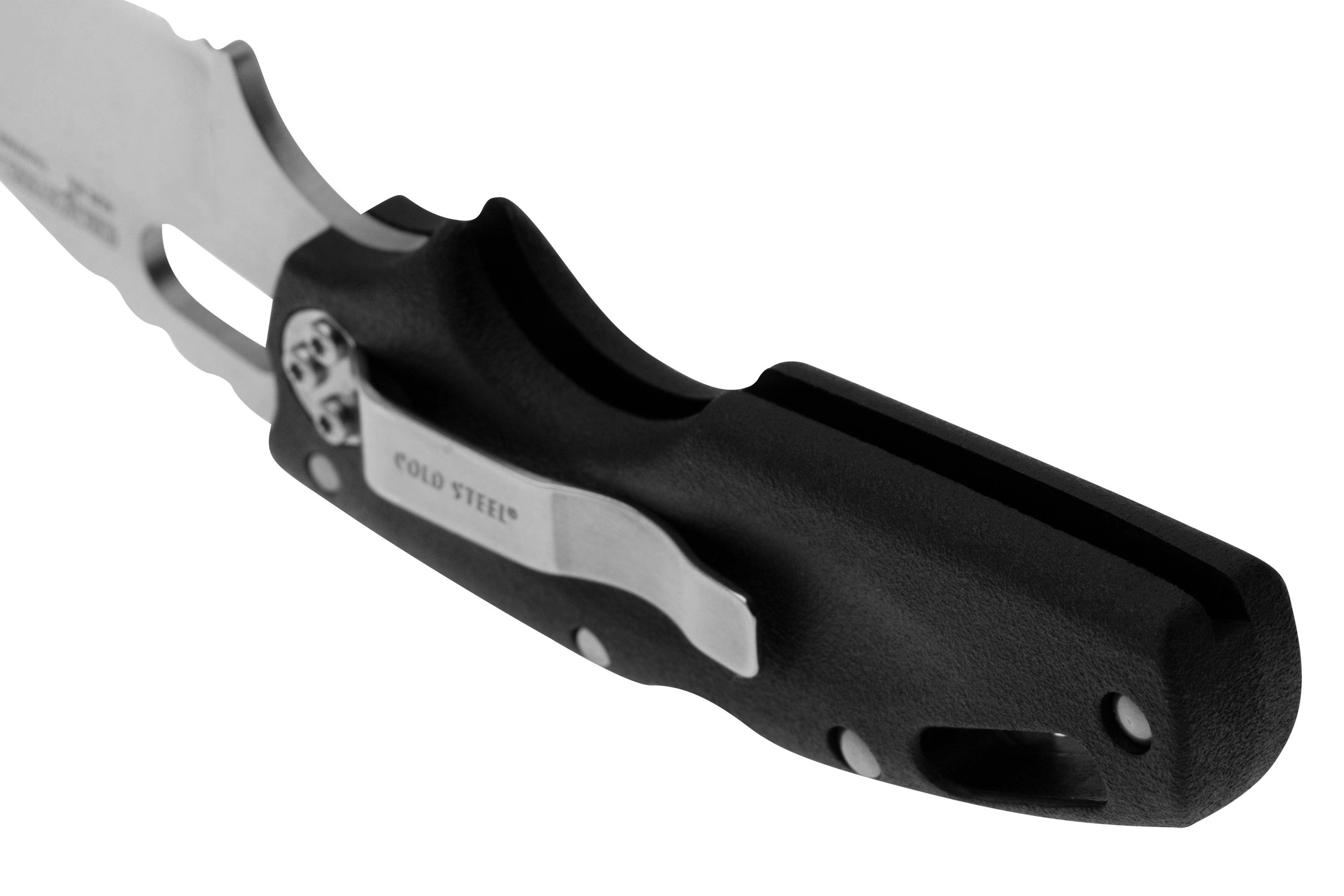 Cold Steel Tuff Lite 20LTS Black Serrated pocket knife | Advantageously ...