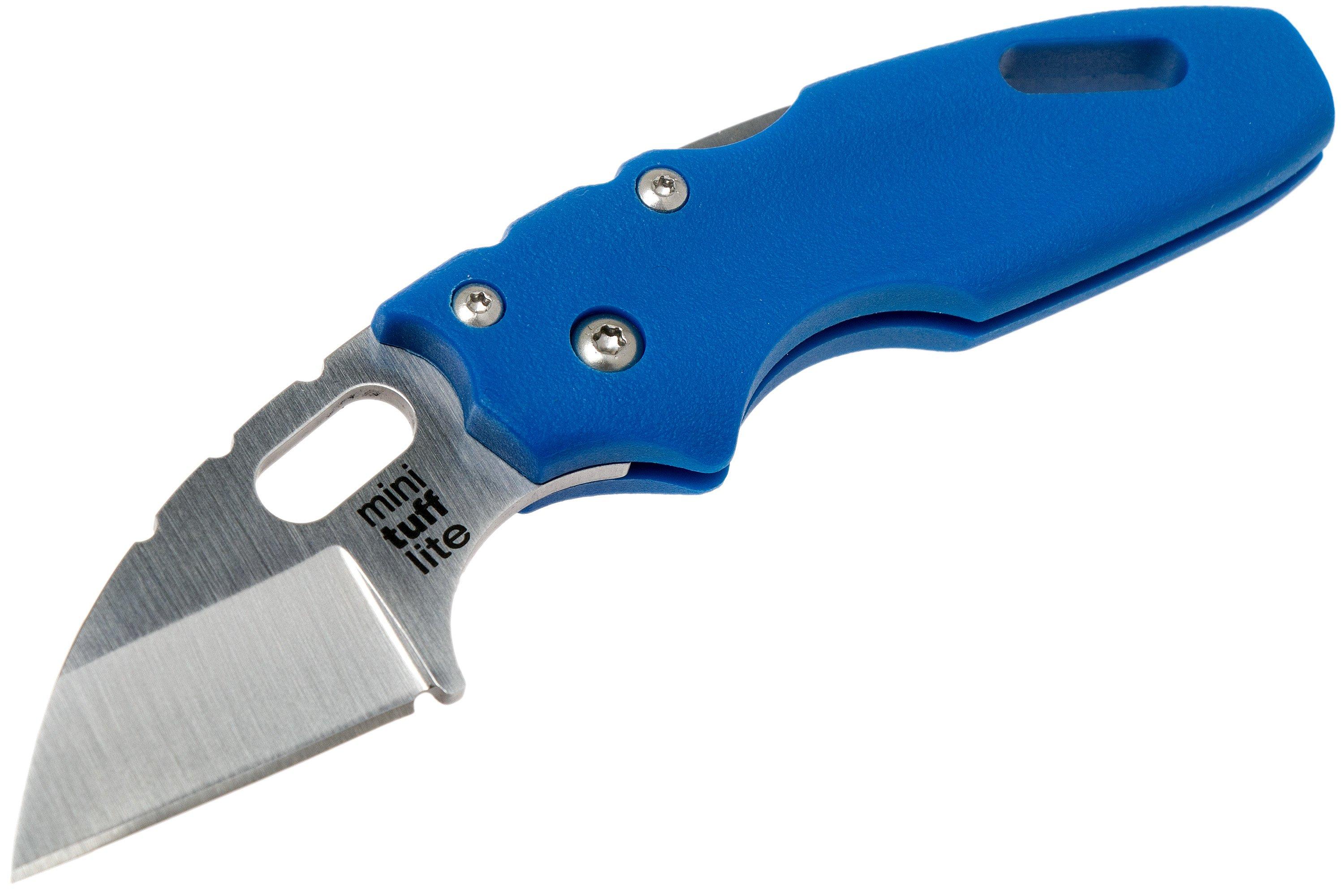 Cold Steel Mini Tuff Lite 20MTB Blue pocket knife | Advantageously ...