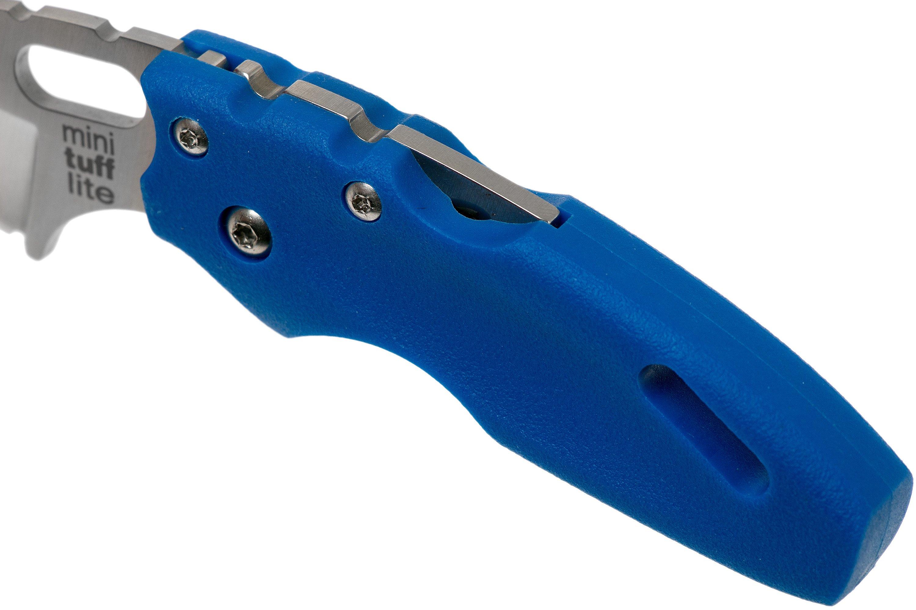 Cold Steel Mini Tuff Lite 20MTB Blue pocket knife | Advantageously ...