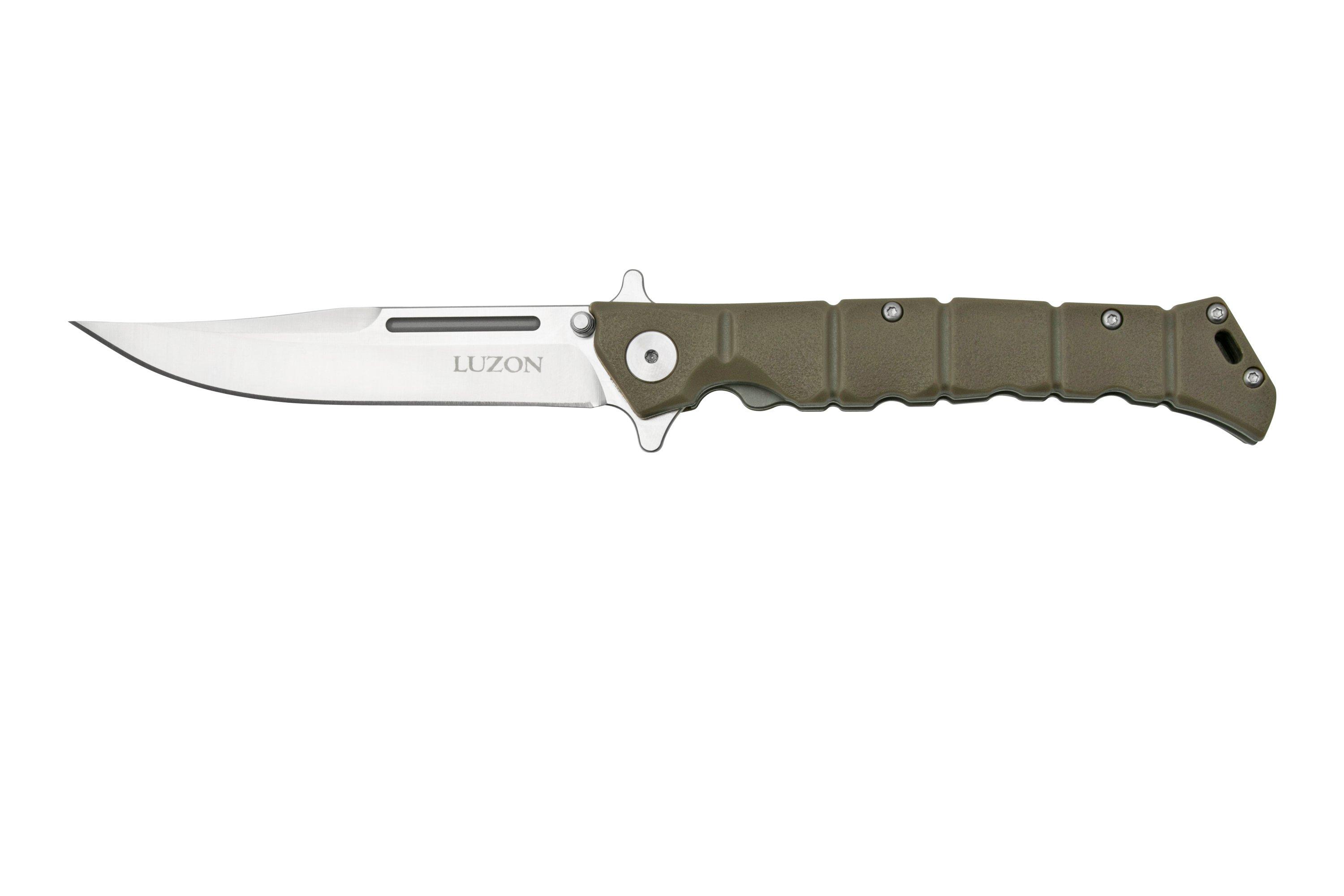 Cold Steel Medium Luzon 20NQLDEST Dark Earth, pocket knife ...