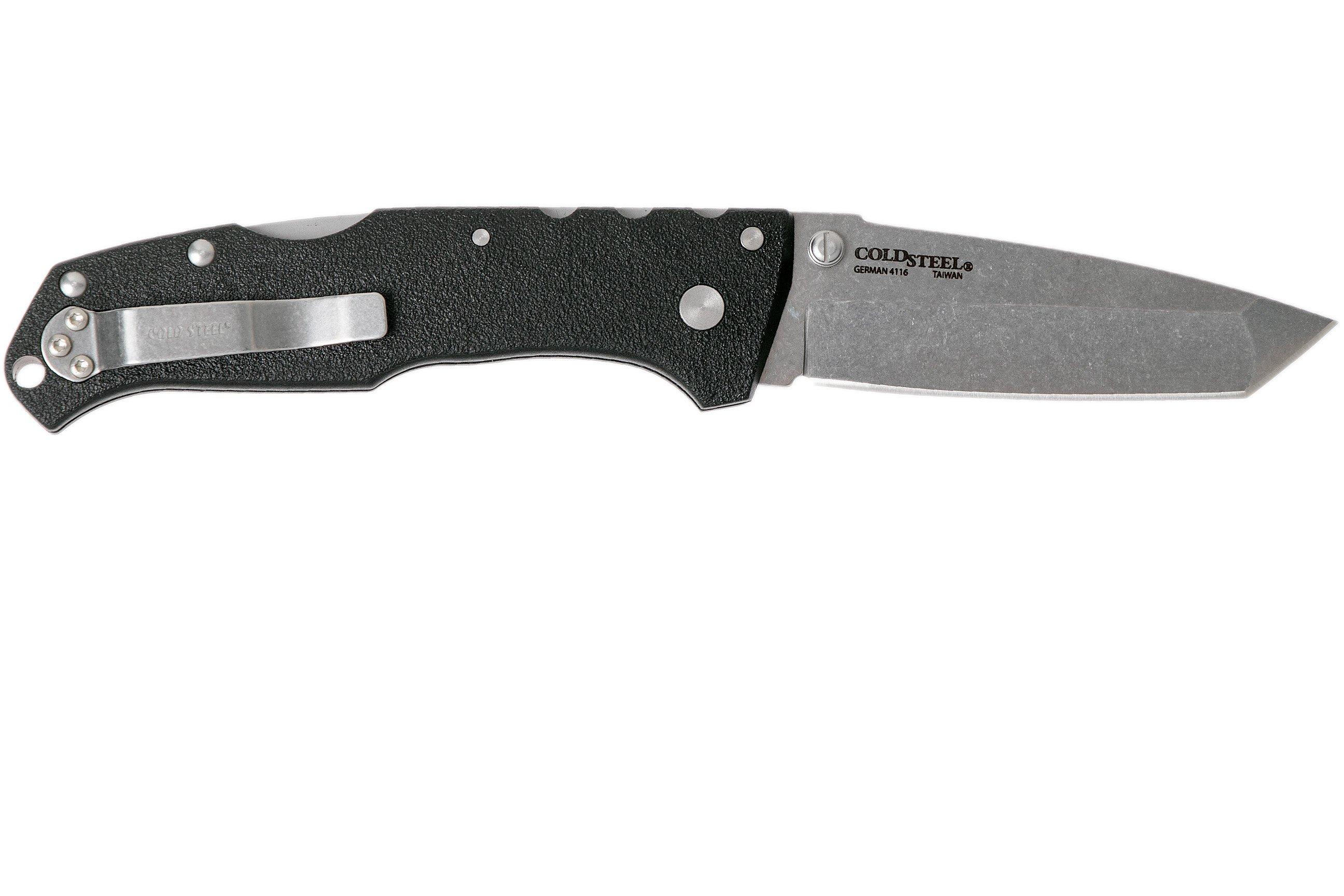Cold Steel Pro Lite Tanto 20NST Tanto Black pocket knife, Andrew Demko ...