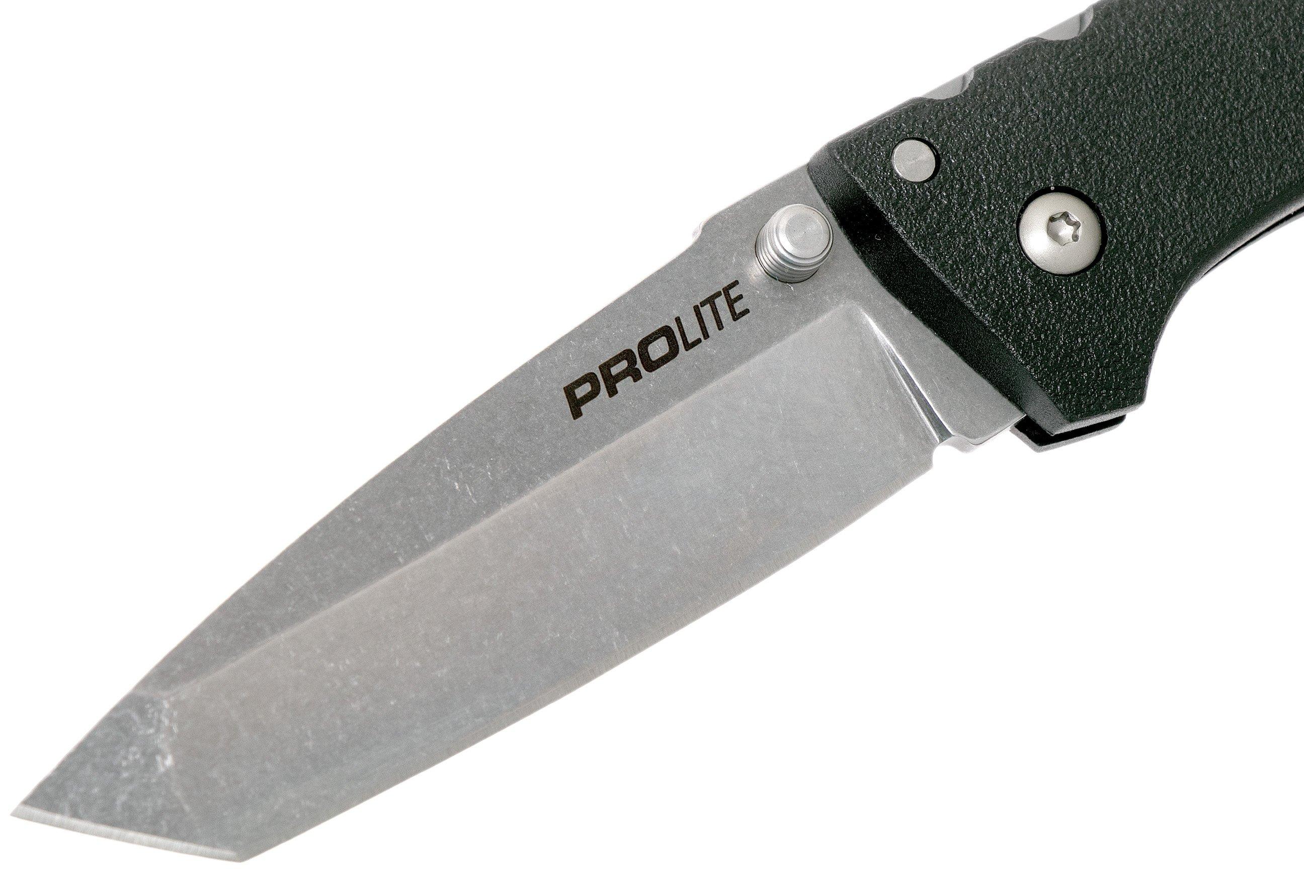 Cold Steel Pro Lite Tanto 20NST Tanto Black pocket knife, Andrew Demko ...