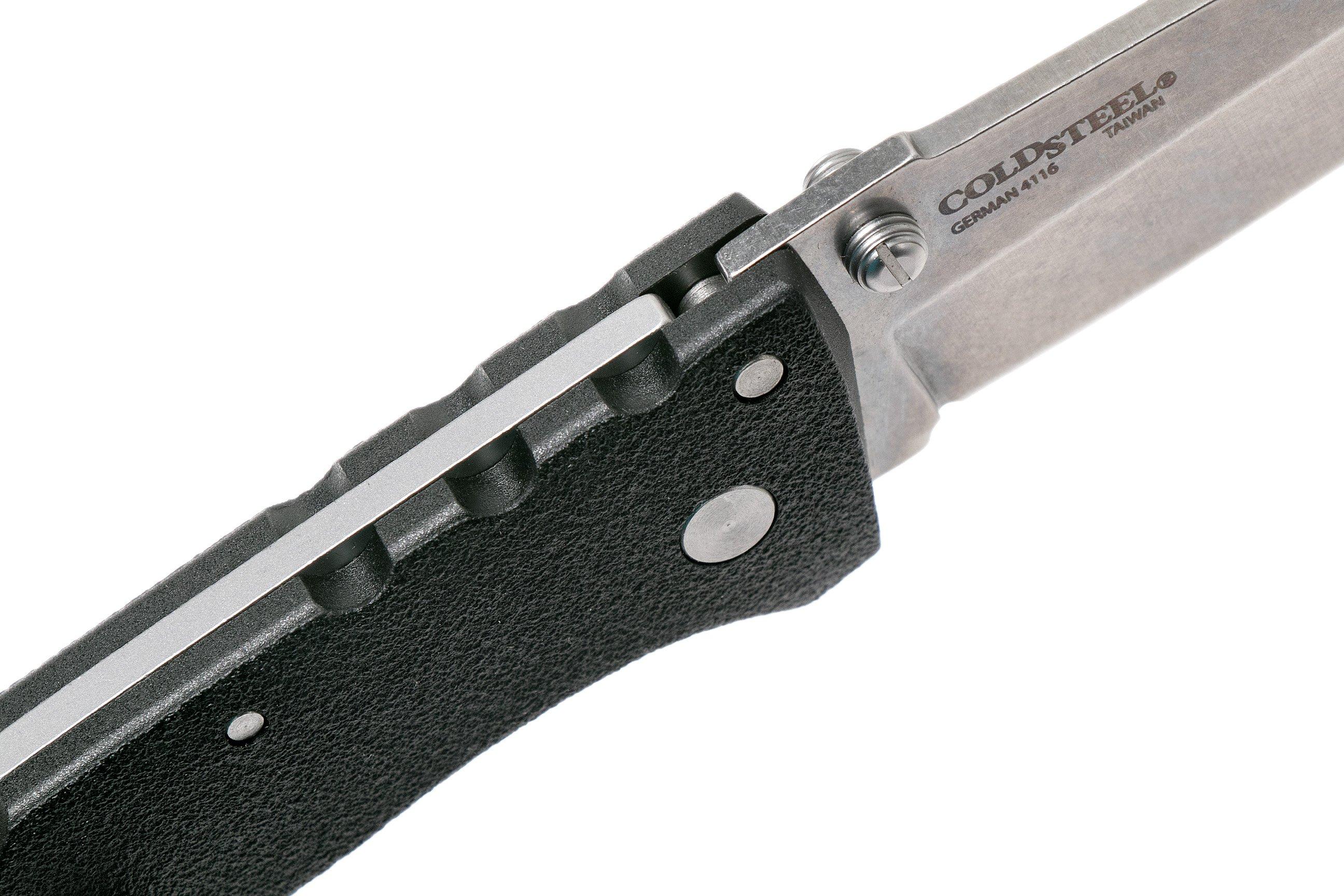 Cold Steel Pro Lite Tanto 20NST Tanto Black pocket knife, Andrew Demko ...