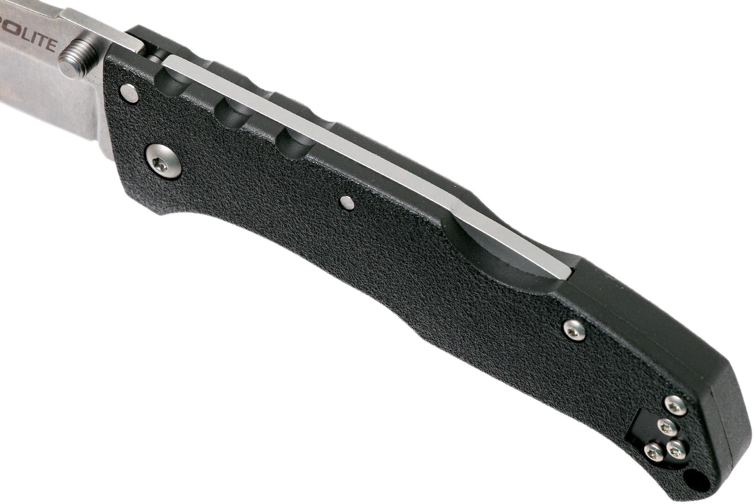 Cold Steel Pro Lite Tanto 20NST Tanto Black pocket knife, Andrew Demko ...