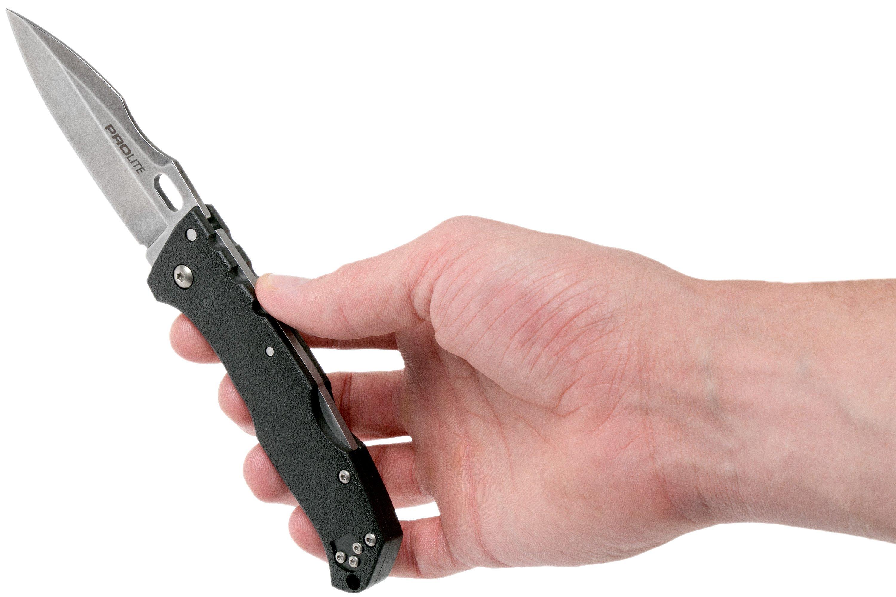 Cold Steel Pro Lite Sport 20NU Black pocket knife, Andrew Demko design ...