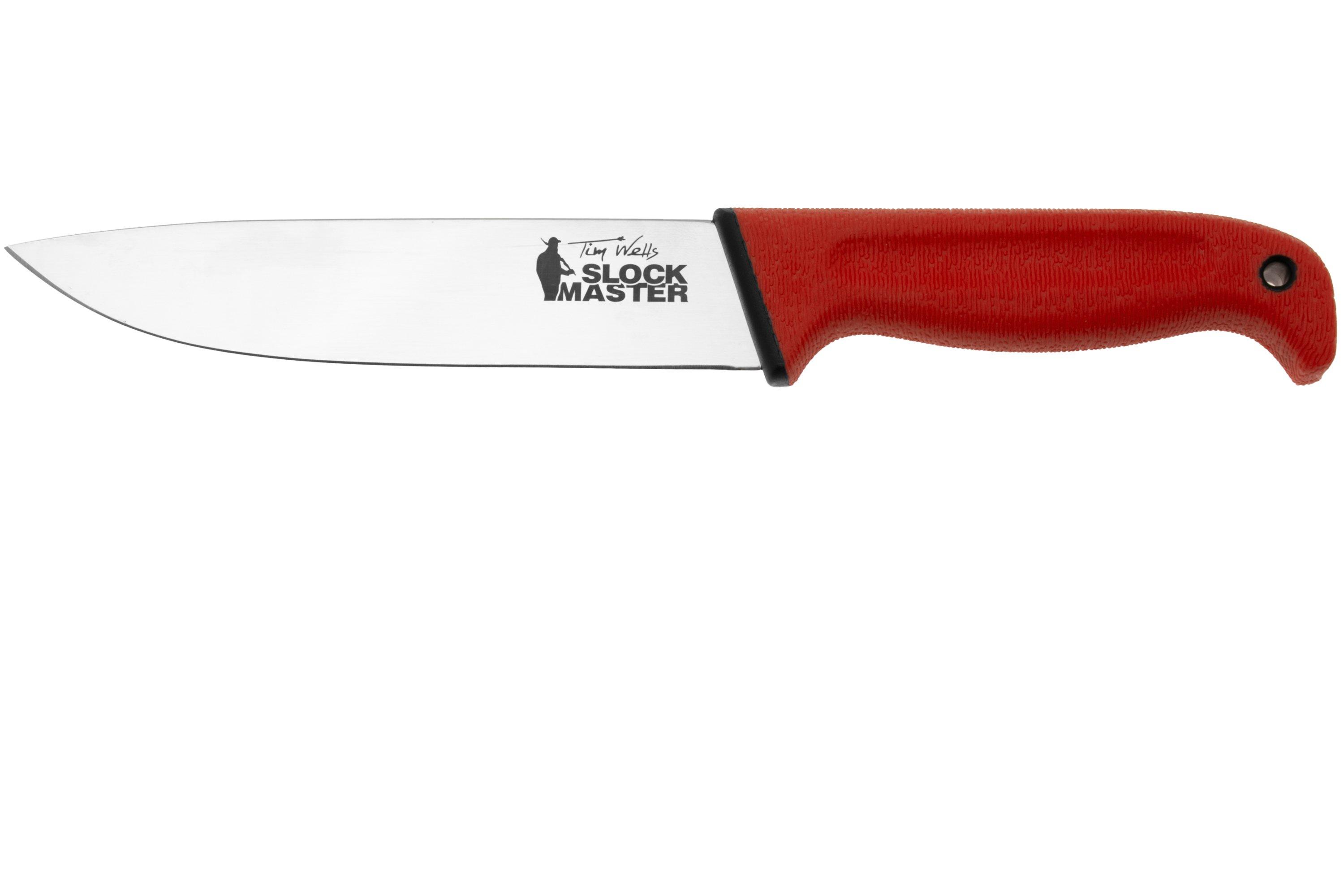Cold Steel Scalper Slock Master CS-20VSTW, Polished 4116 RVS, Red Kray ...