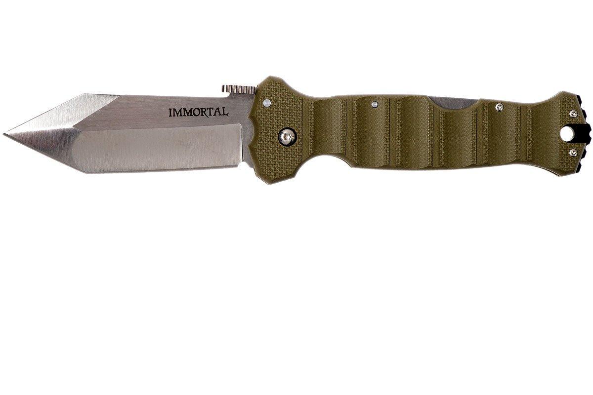 Cold Steel Immortal 23GVG OD-Green pocket knife, Mike Wallace design ...