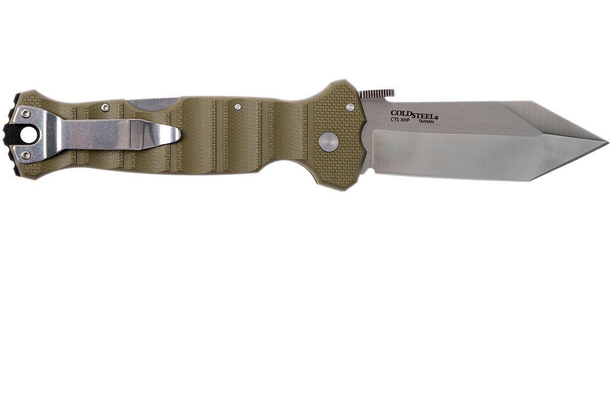 Cold Steel Immortal 23GVG OD-Green pocket knife, Mike Wallace design ...