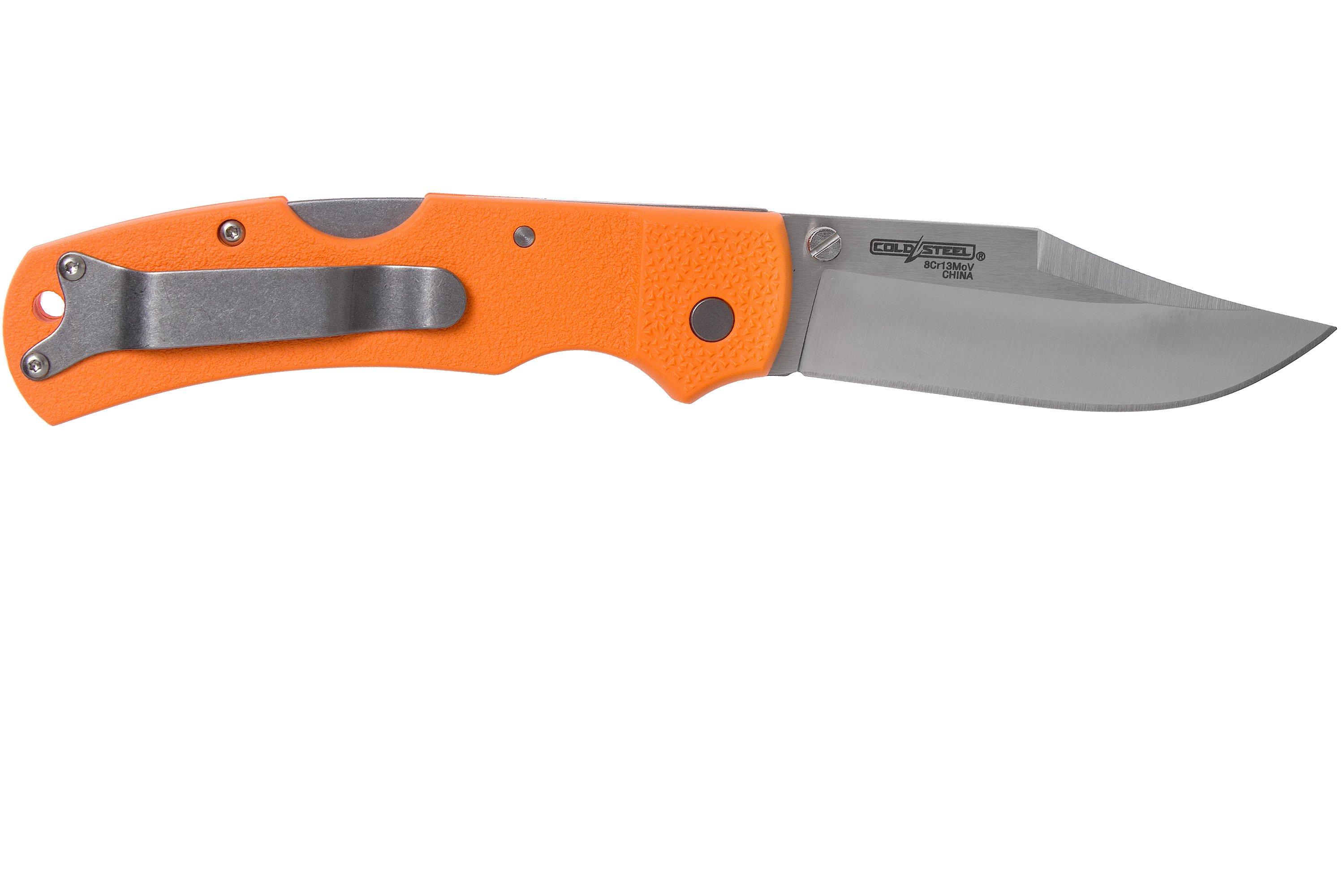 Cold Steel Double Safe Hunter 23JB Orange hunting knife ...