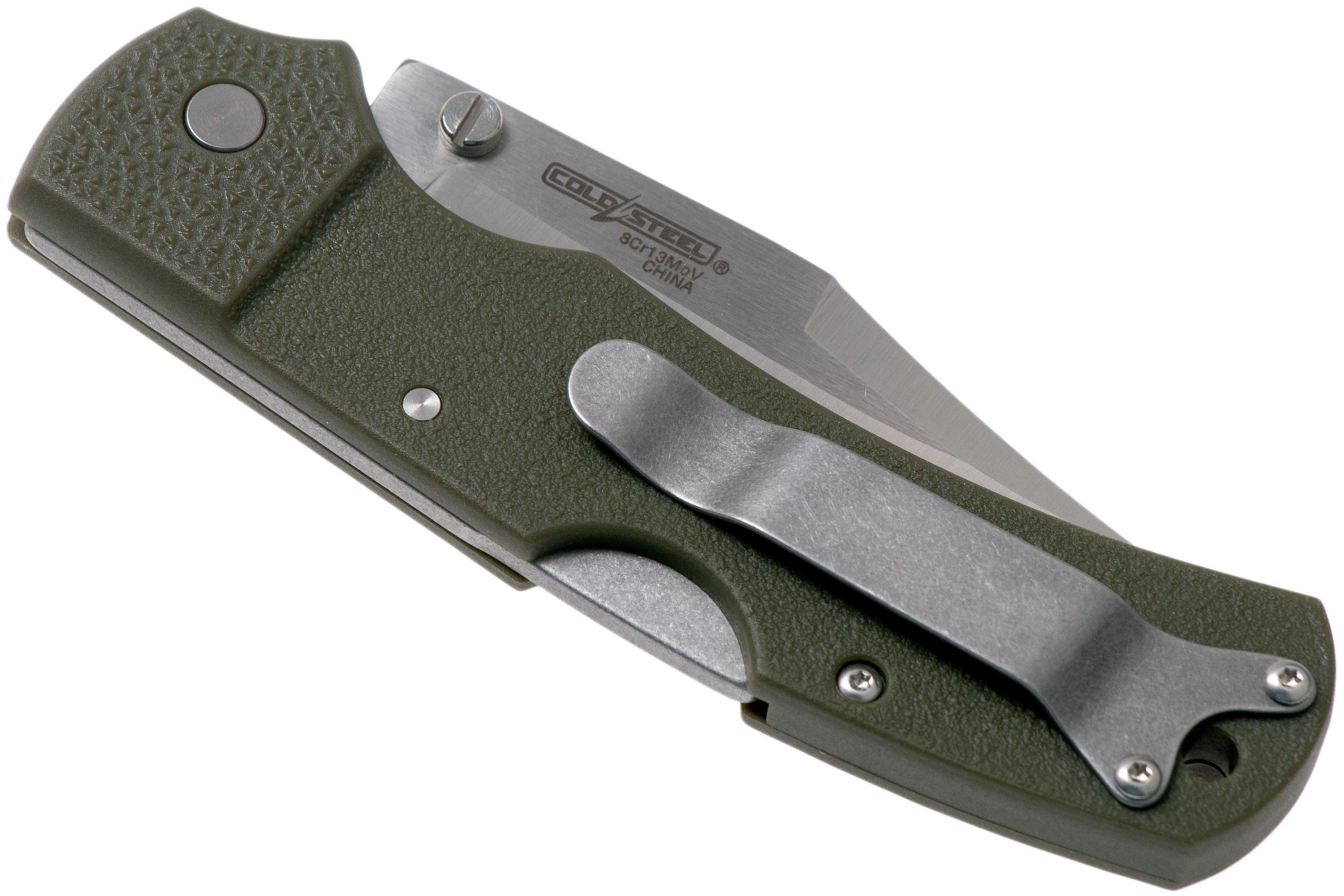 Cold Steel Double Safe Hunter 23JC OD Green hunting knife ...